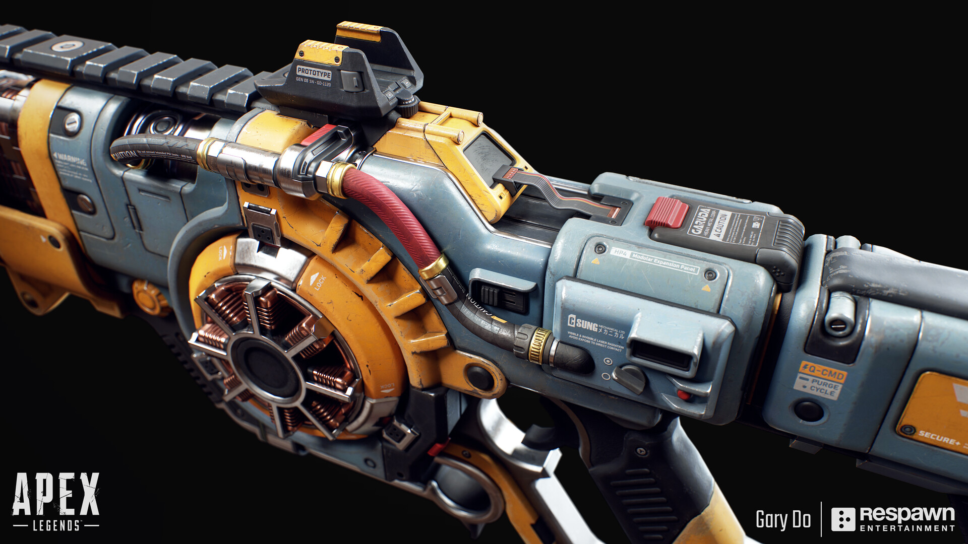 Gary Do - Apex Legends - "Superconductor" Nemesis Burst Rifle