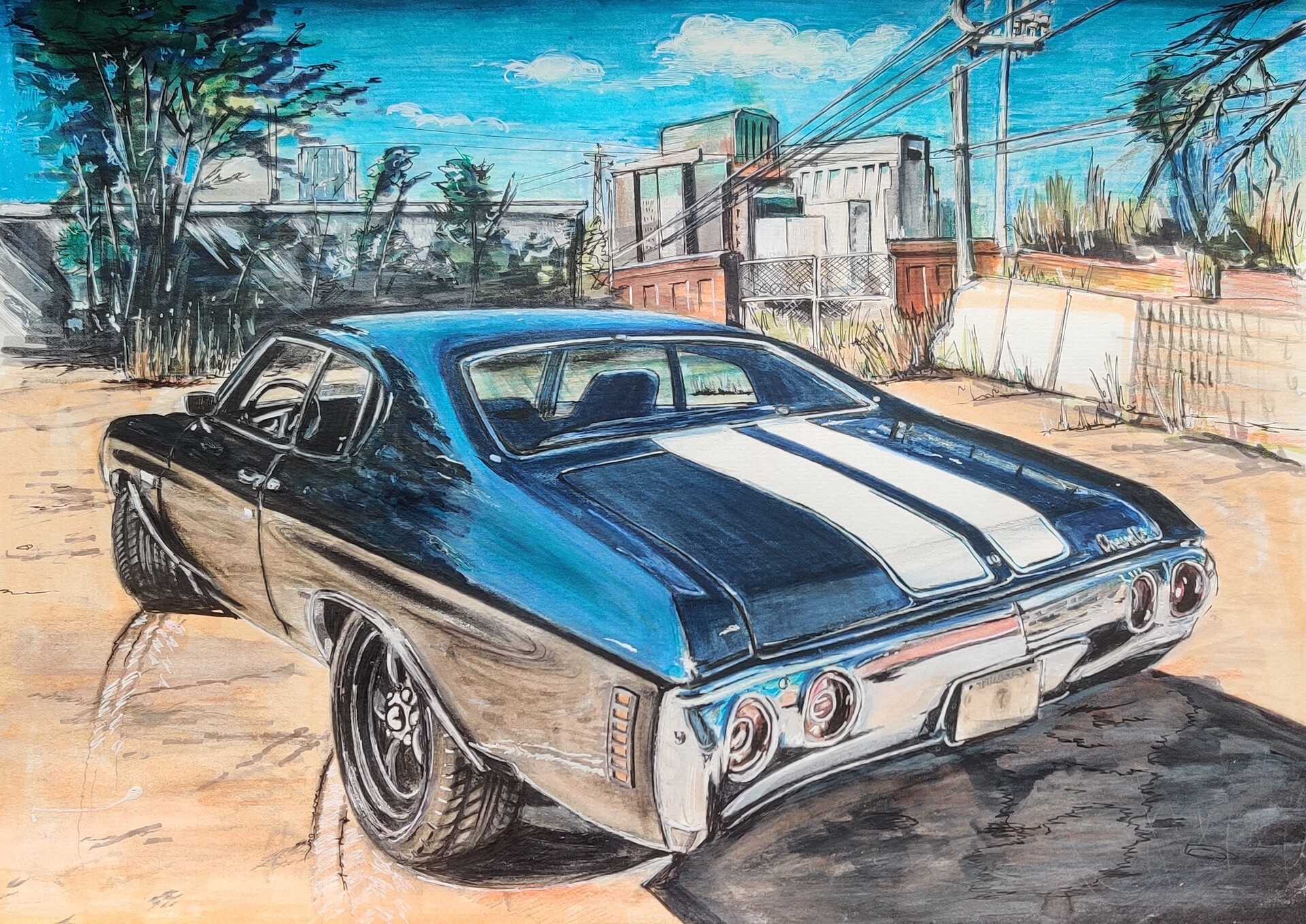 ArtStation - Sevy Chavelle in a sunny day