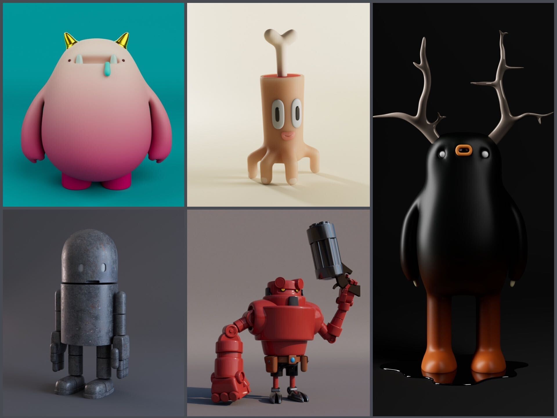 ArtStation - 3D Models Compilation