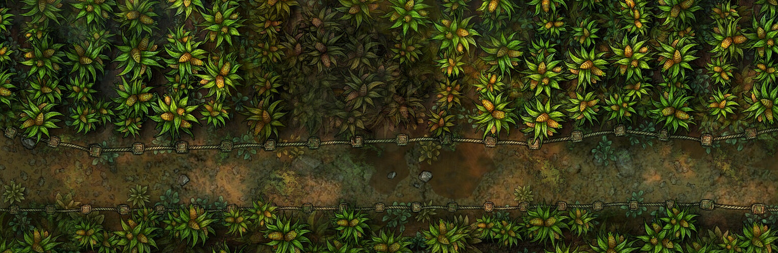 Detailed Dungeons - Butterskull Ranch (Corn Field) (Day)