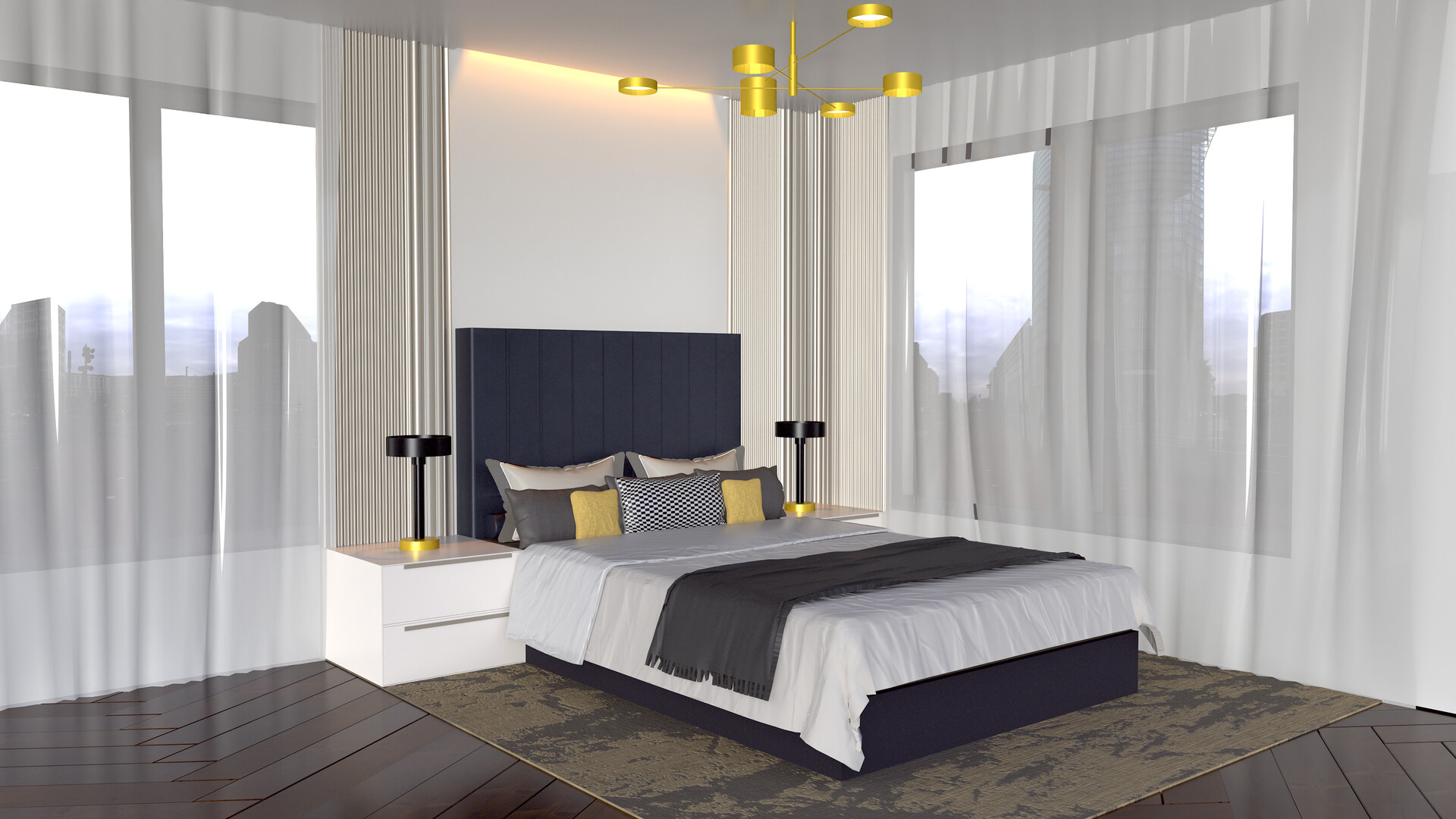 ArtStation - Bedroom render