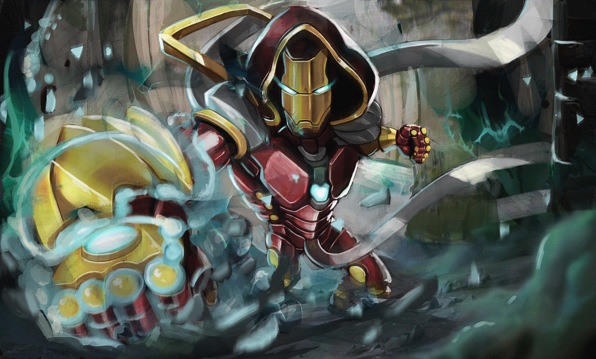 ArtStation - Iron Man Splash