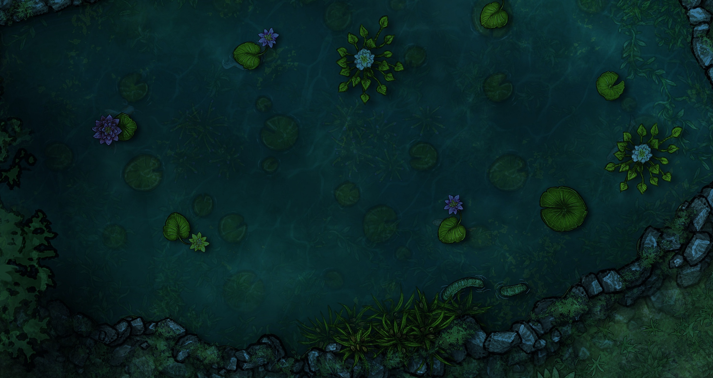 Detailed Dungeons - Butterskull Ranch (Farmhouse) (2nd Floor) (Night)