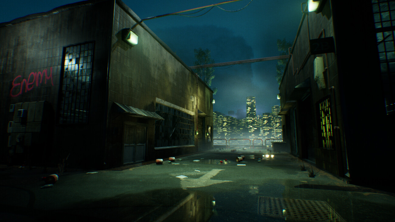 ArtStation - Warehouse scene