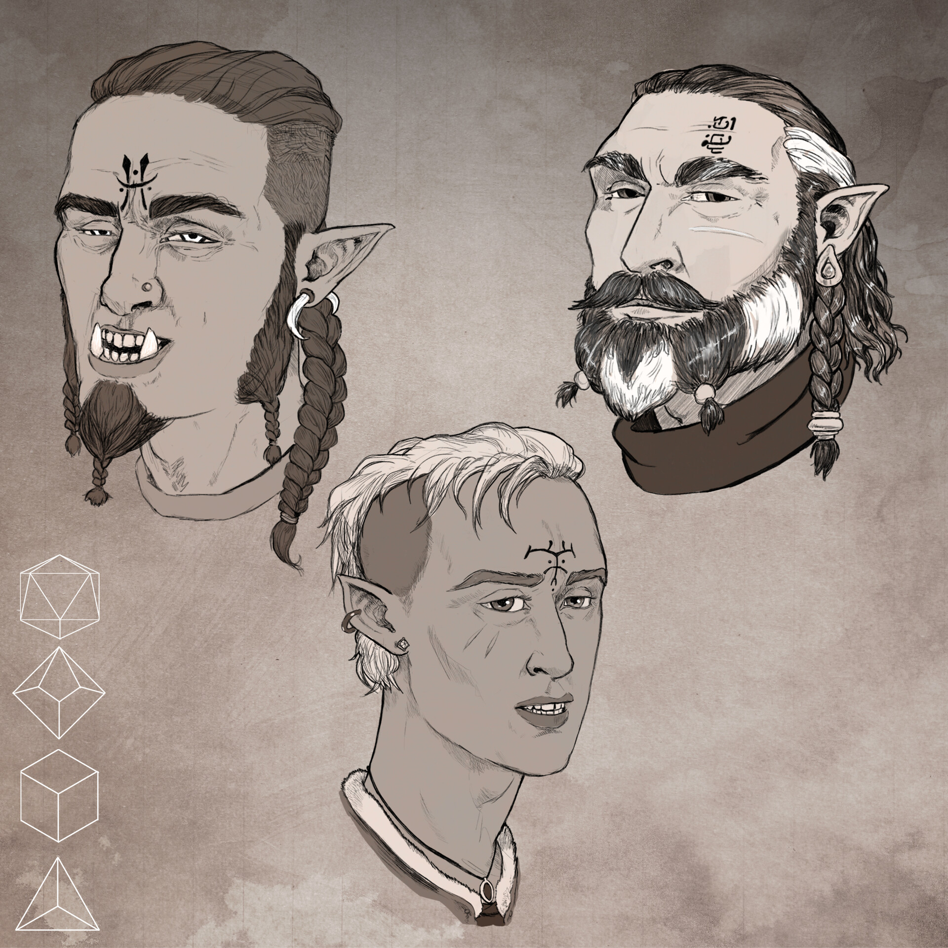 Brotherhood of the Tattoo by Eric Young : r/ImaginaryOrcs