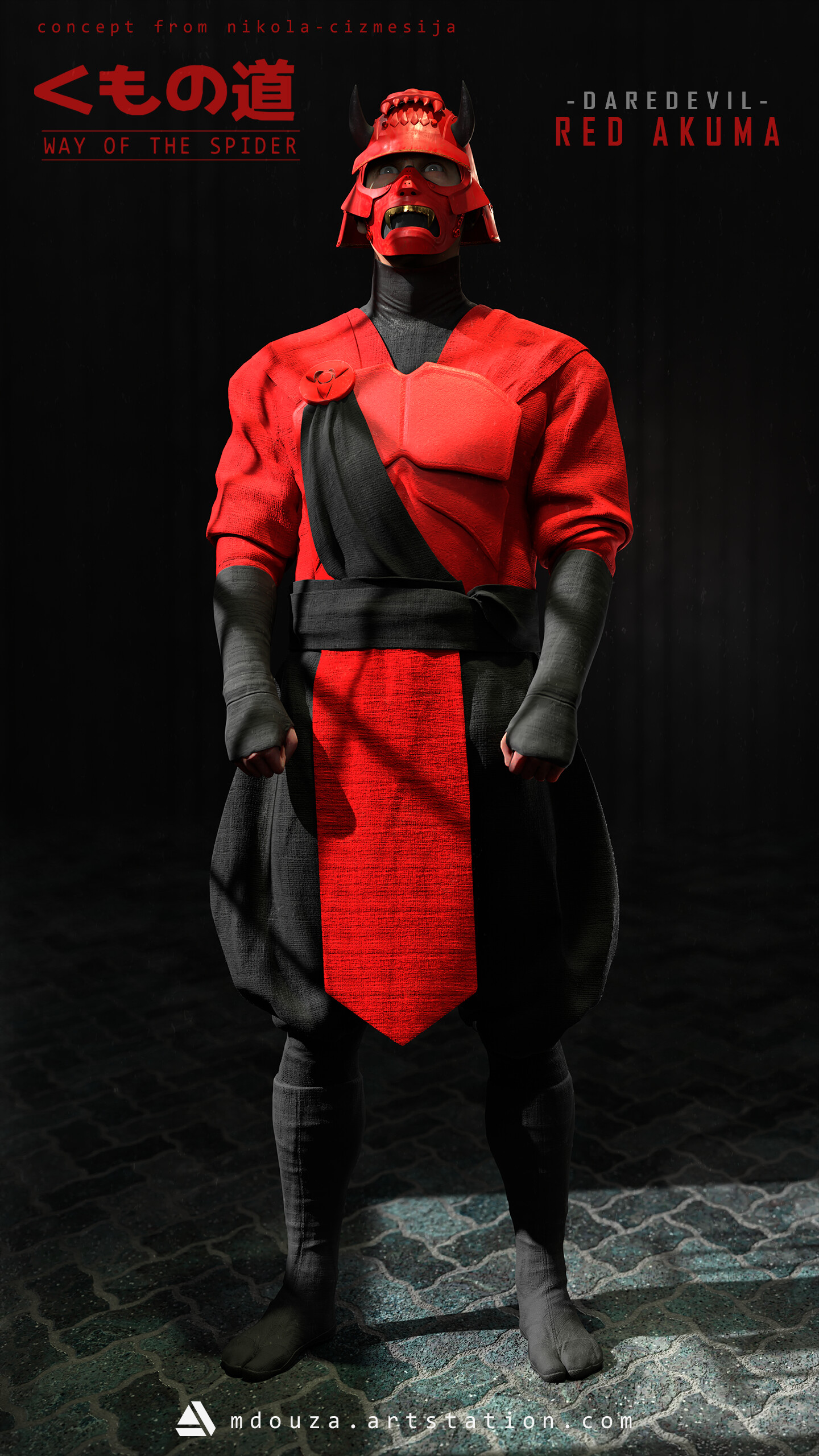 Miguel Mendoza Miranda - Red Akuma Daredevil