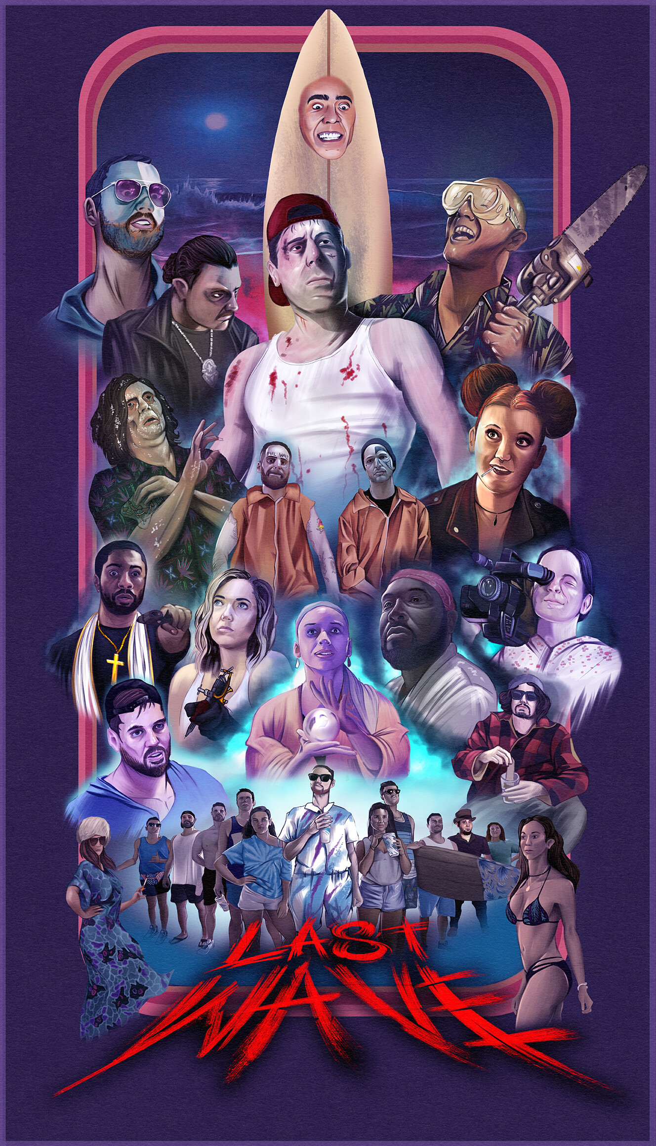 ArtStation - LAST WAVE film poster.