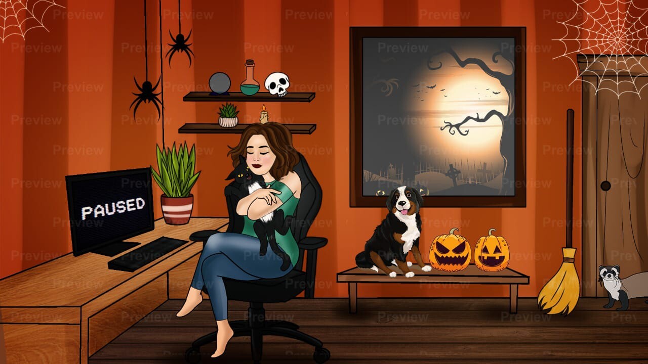 Lucy Daniels - Custom Paused Screen