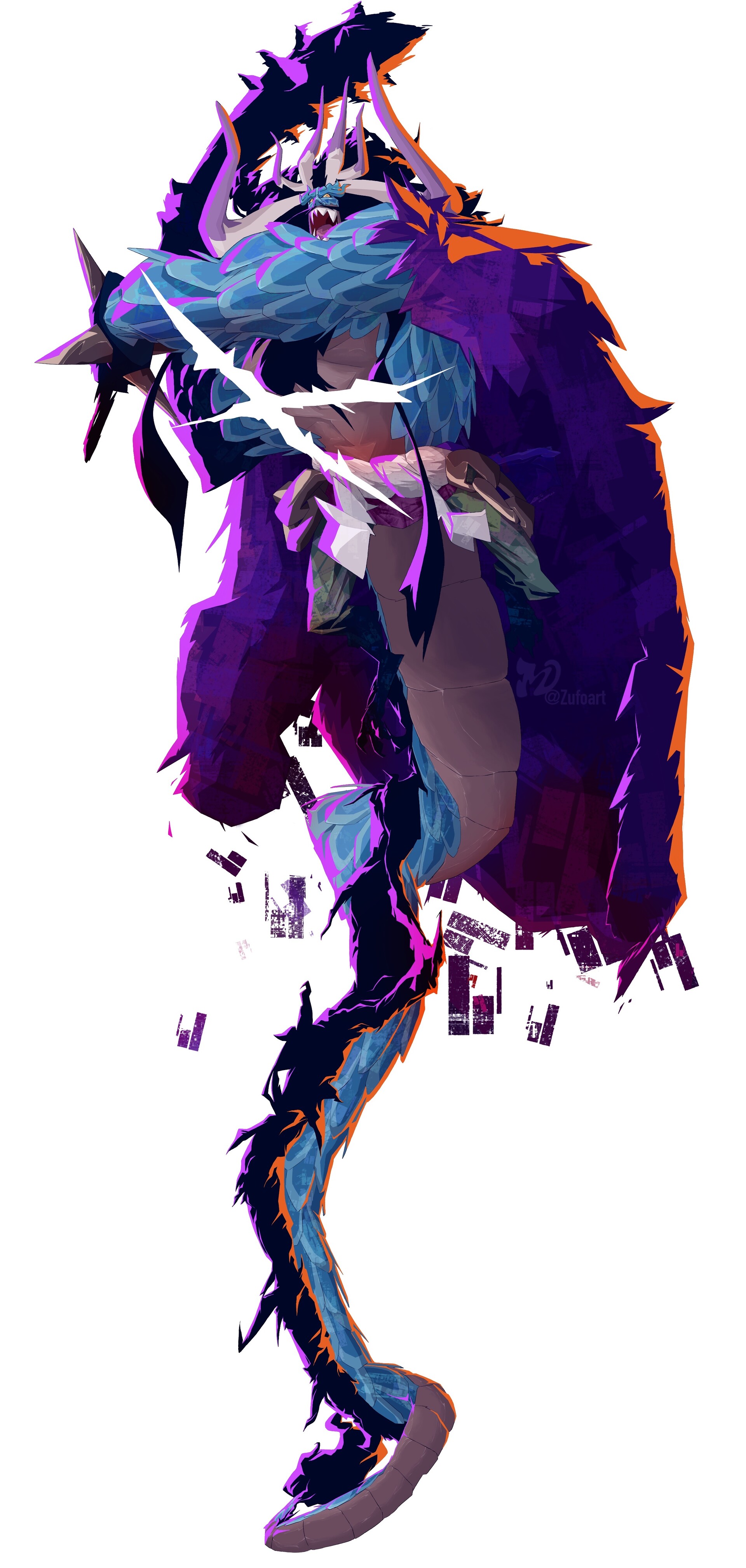 ArtStation - Hybrid Kaido character design