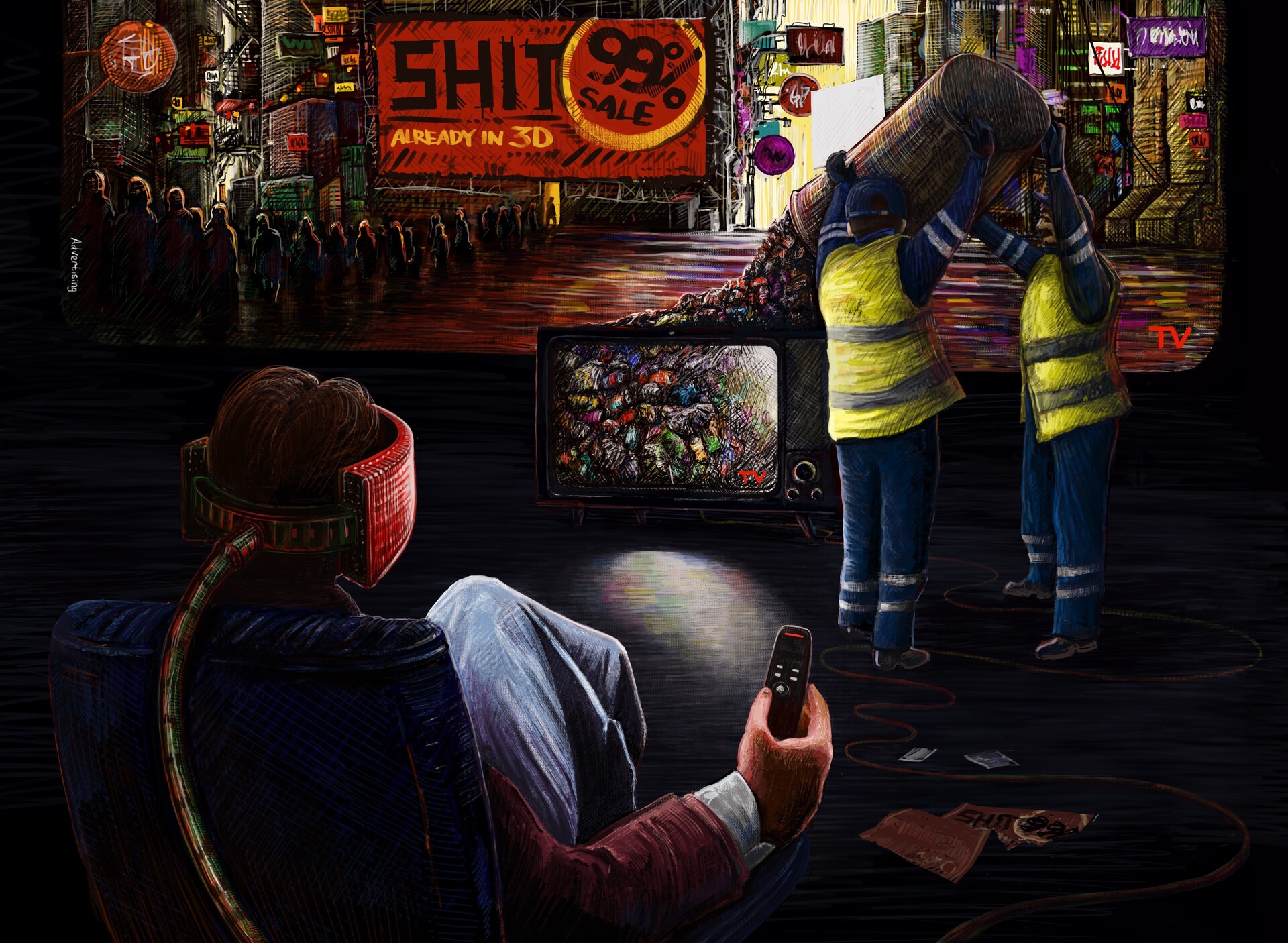 ArtStation - «The Eater» already in 3D