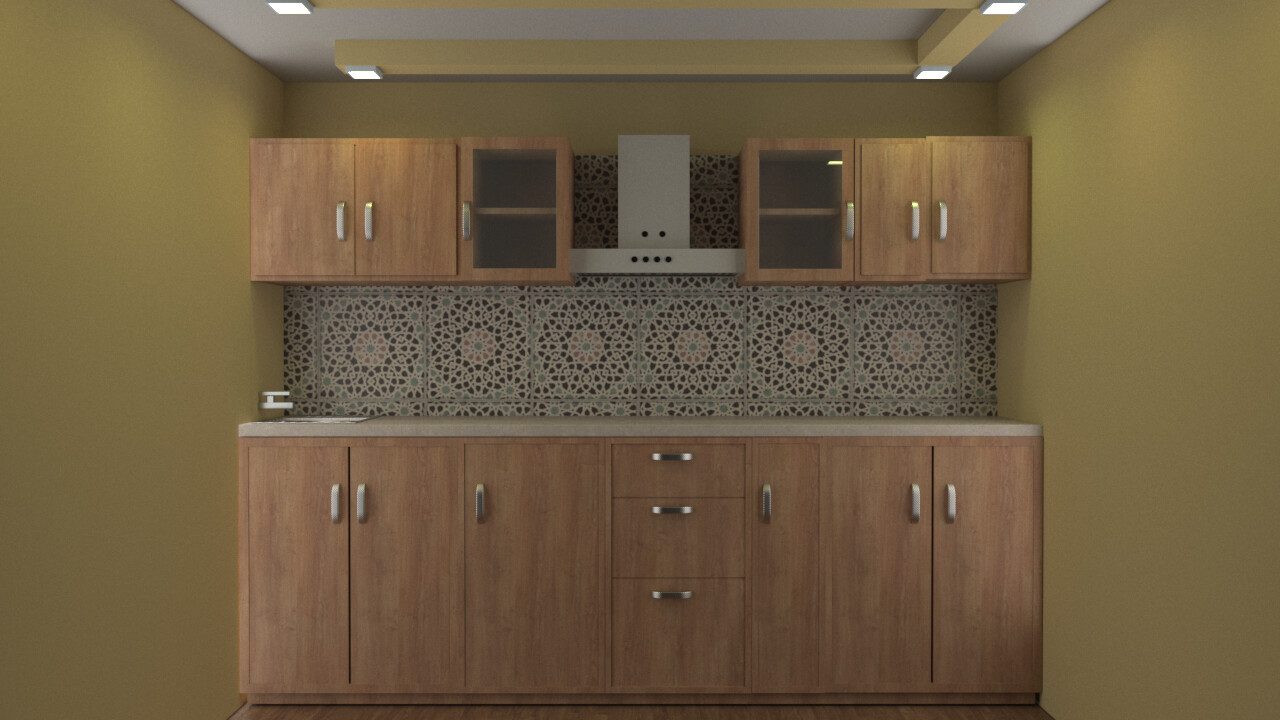 ArtStation - MODULAR KITCHEN