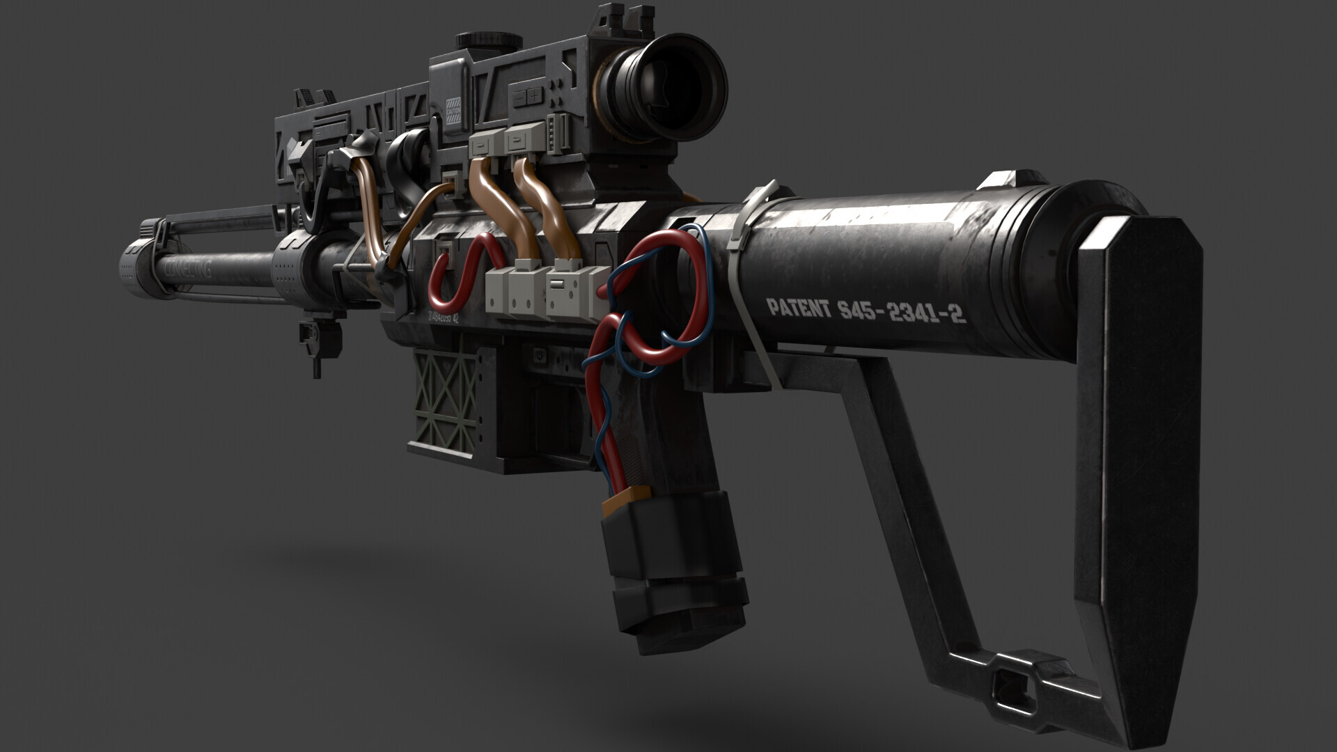 ArtStation - sci-fi gun