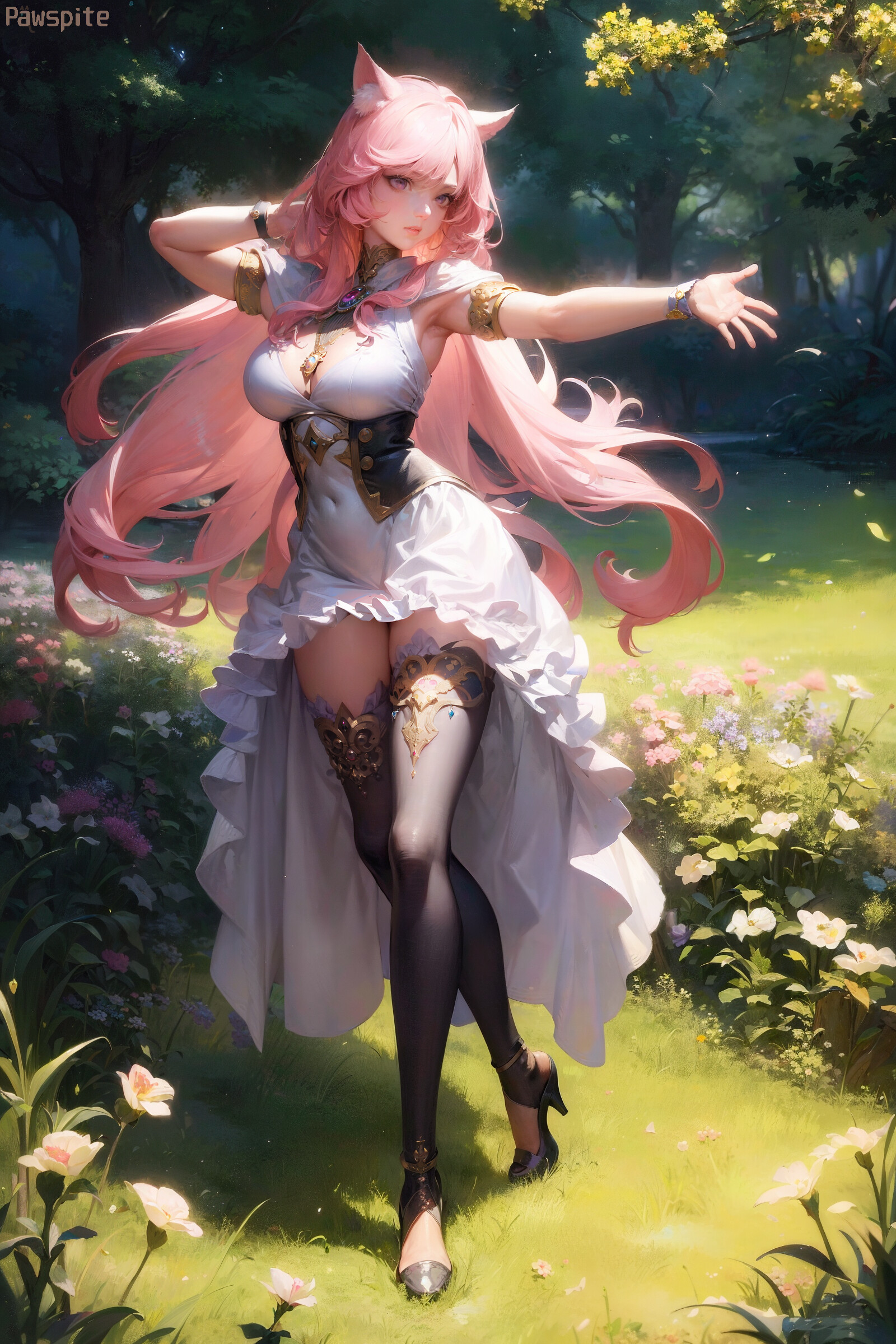 ArtStation - Magical Catgirl