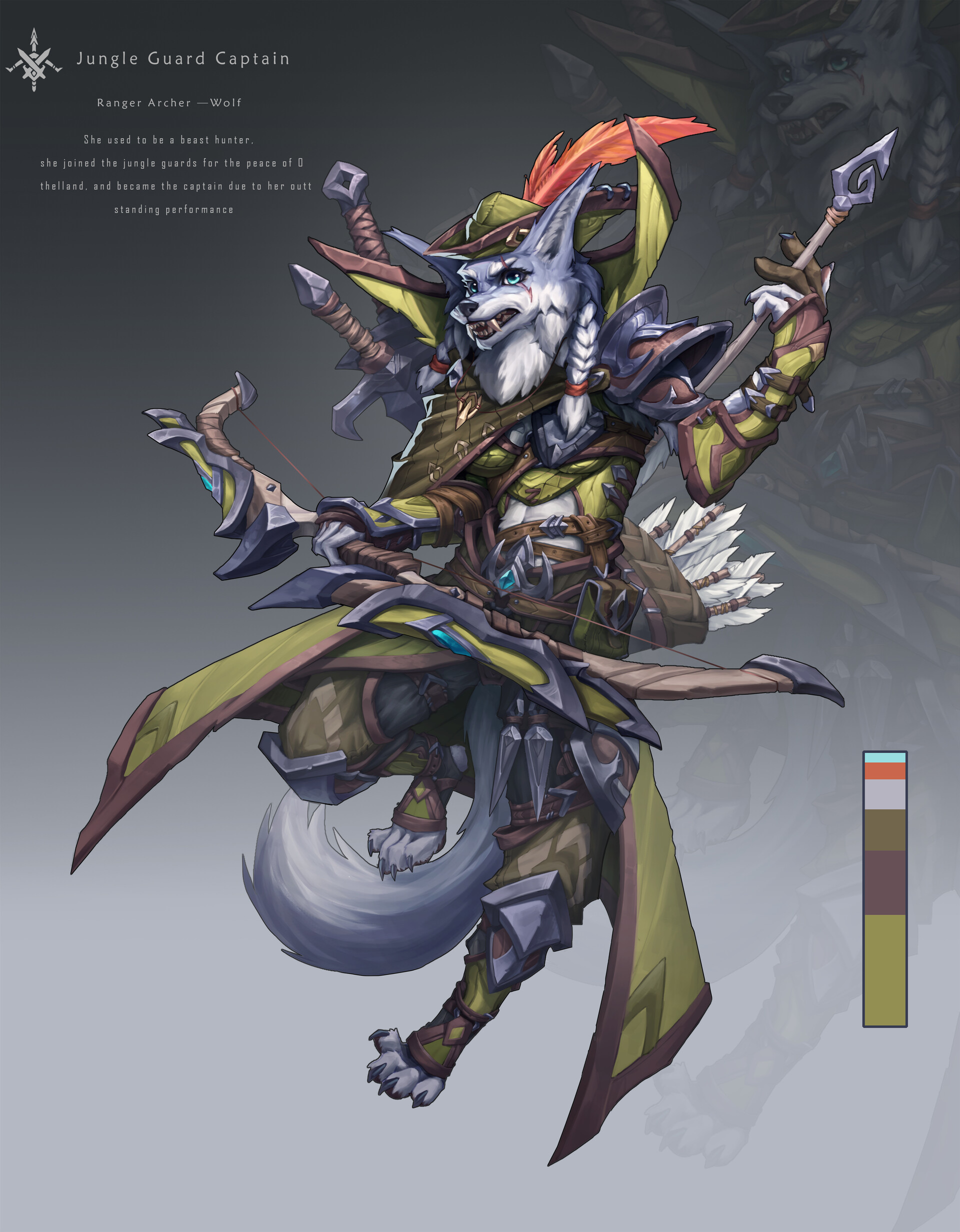 ArtStation - jungle guard