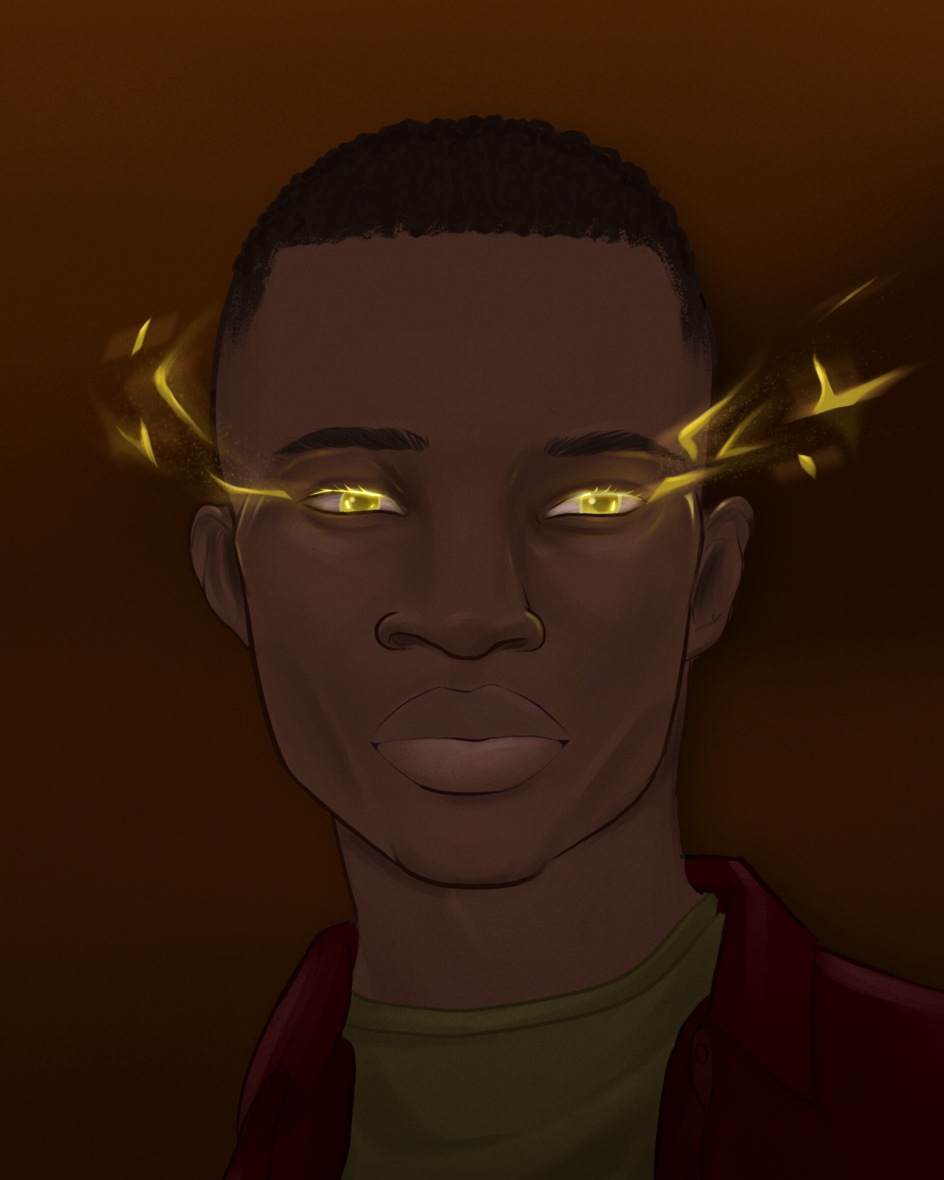 ArtStation - Original light power character