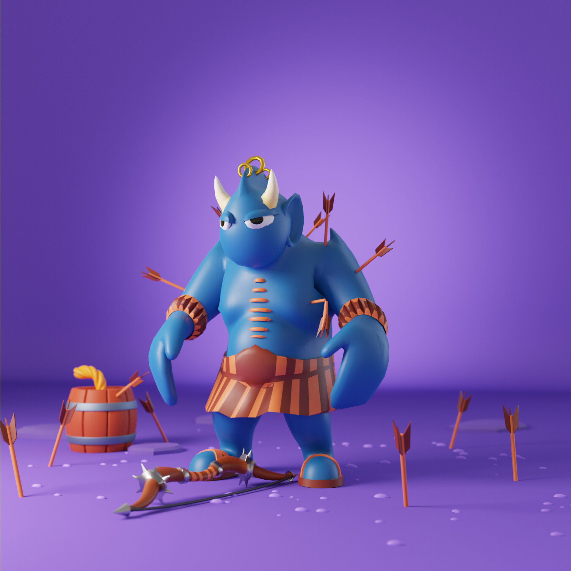 ArtStation - Mobile game character design