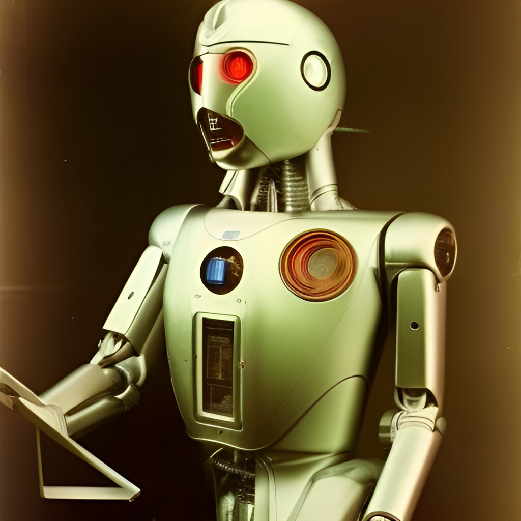 ArtStation - Retrofuturistic robot (1930s years, retrofuturism)