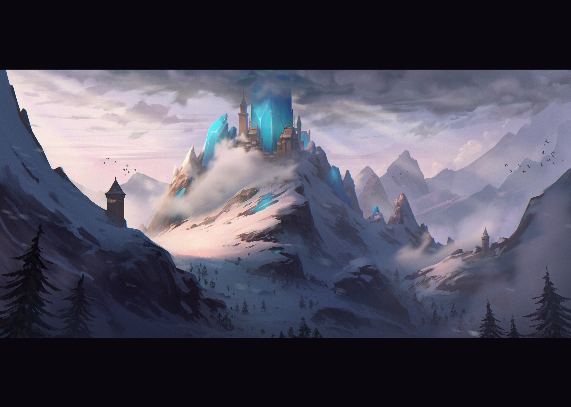 ArtStation - Crystal Mountain