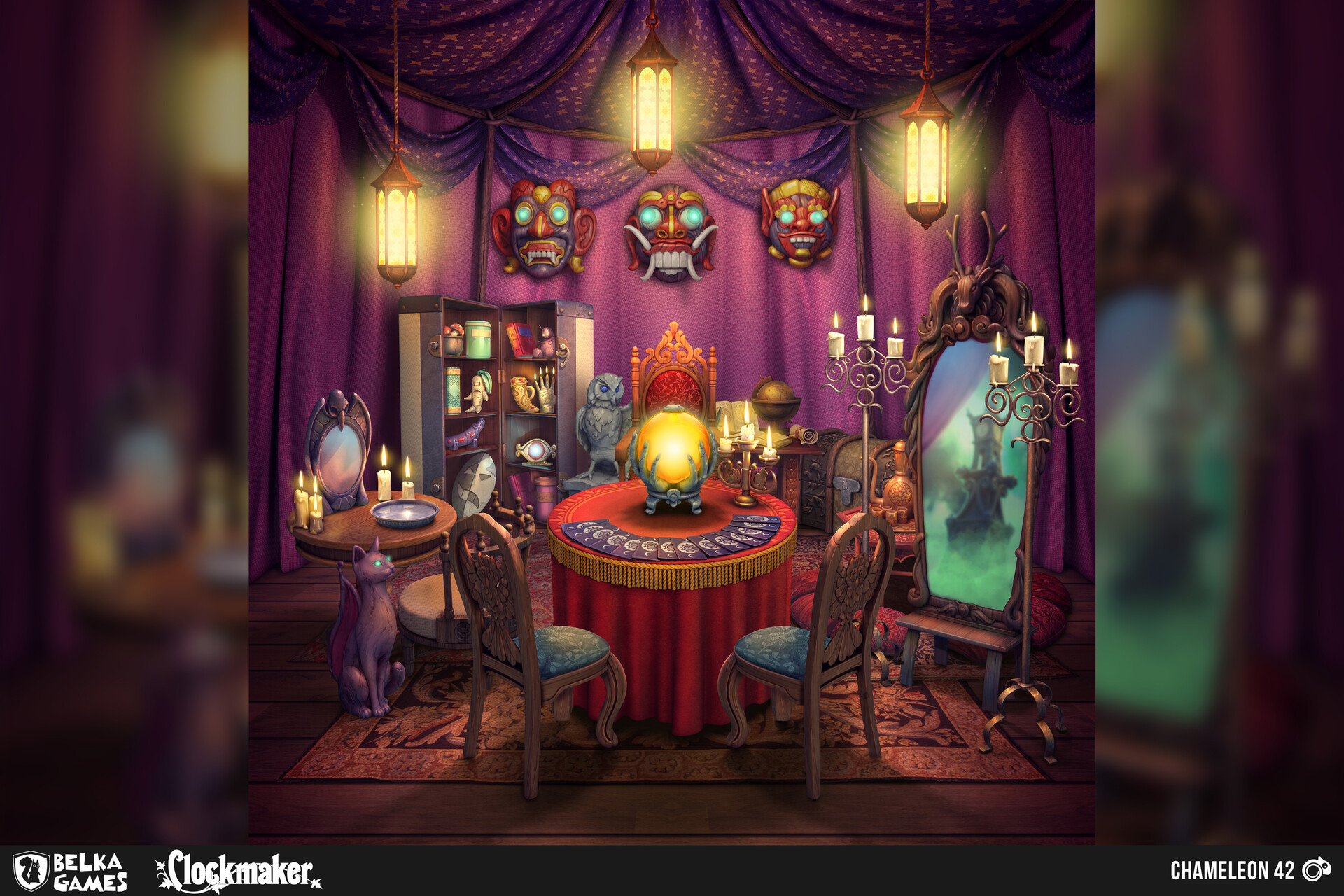 Chameleon 42 - Clockmaker | The Fortune Teller’s Tent