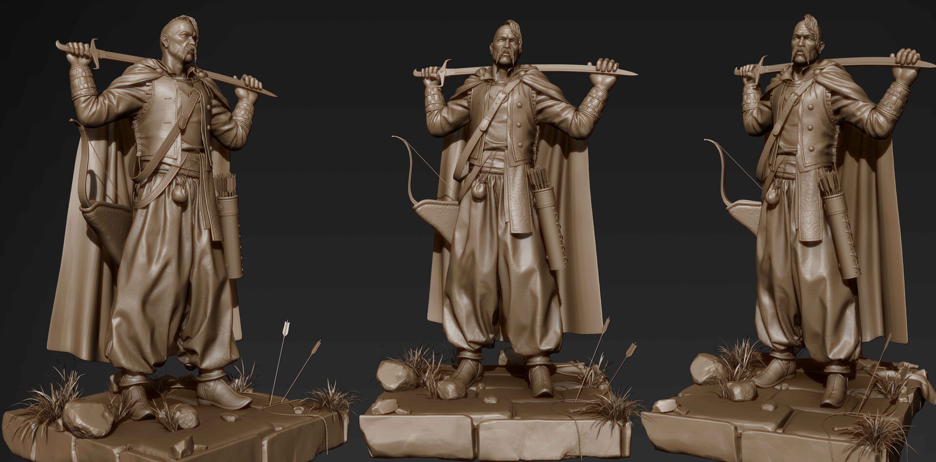 ArtStation - Cossack practice