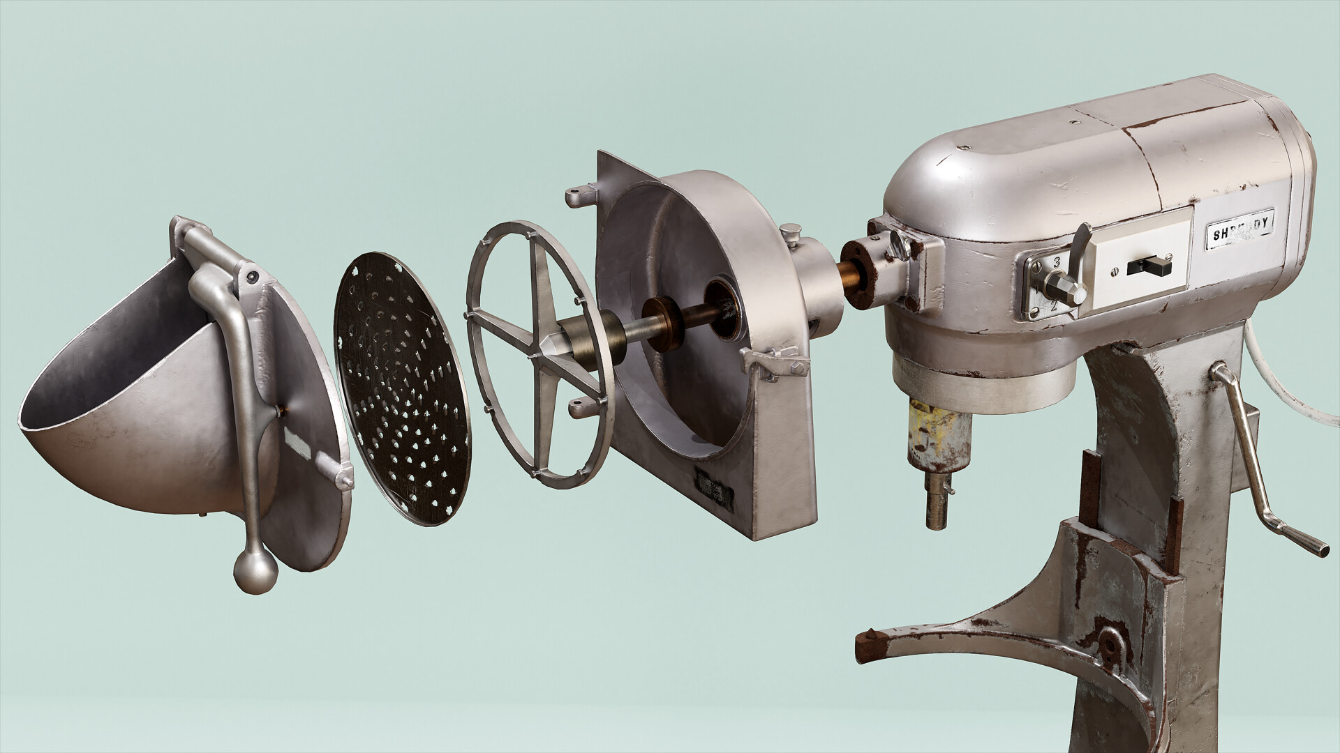 George Burch - Shreddy the Mixer