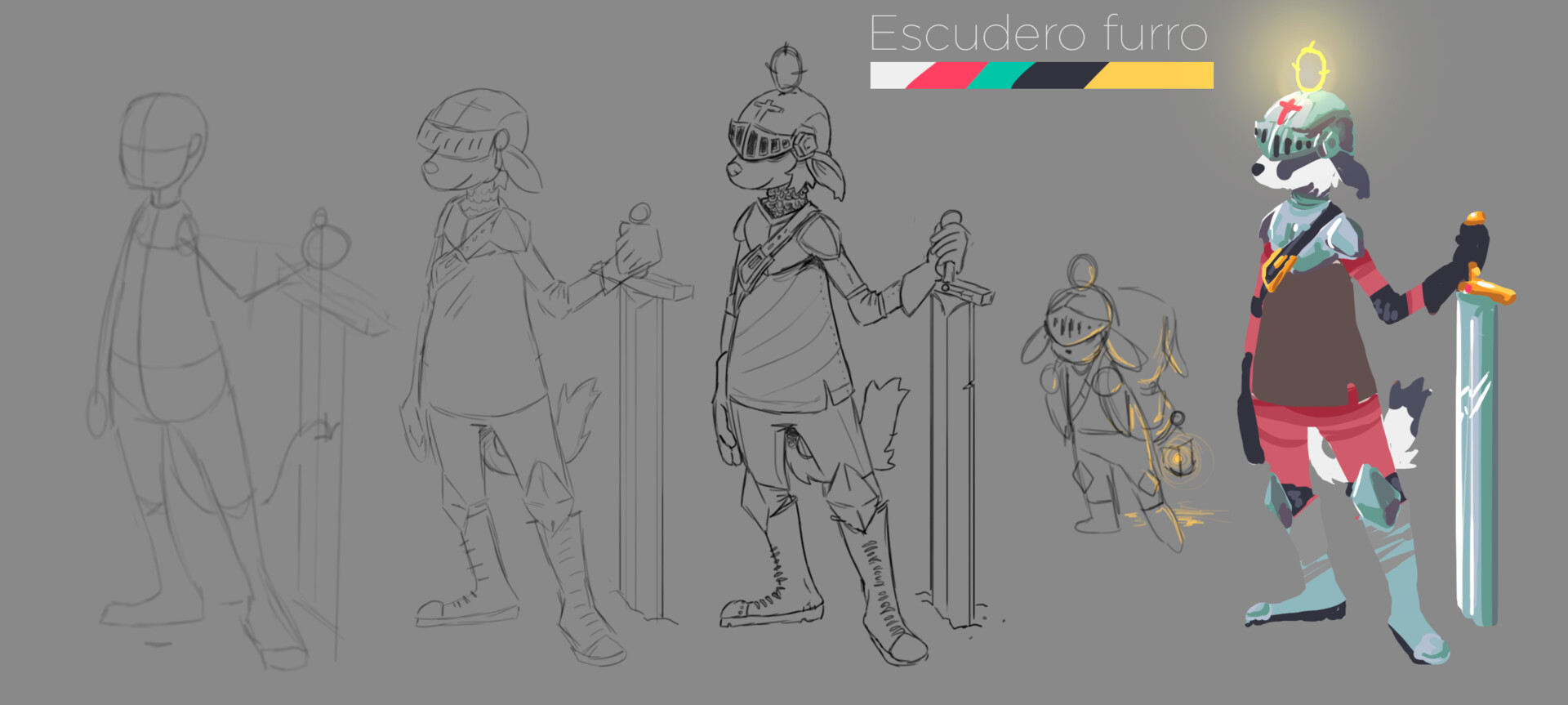 ArtStation - Squire first design