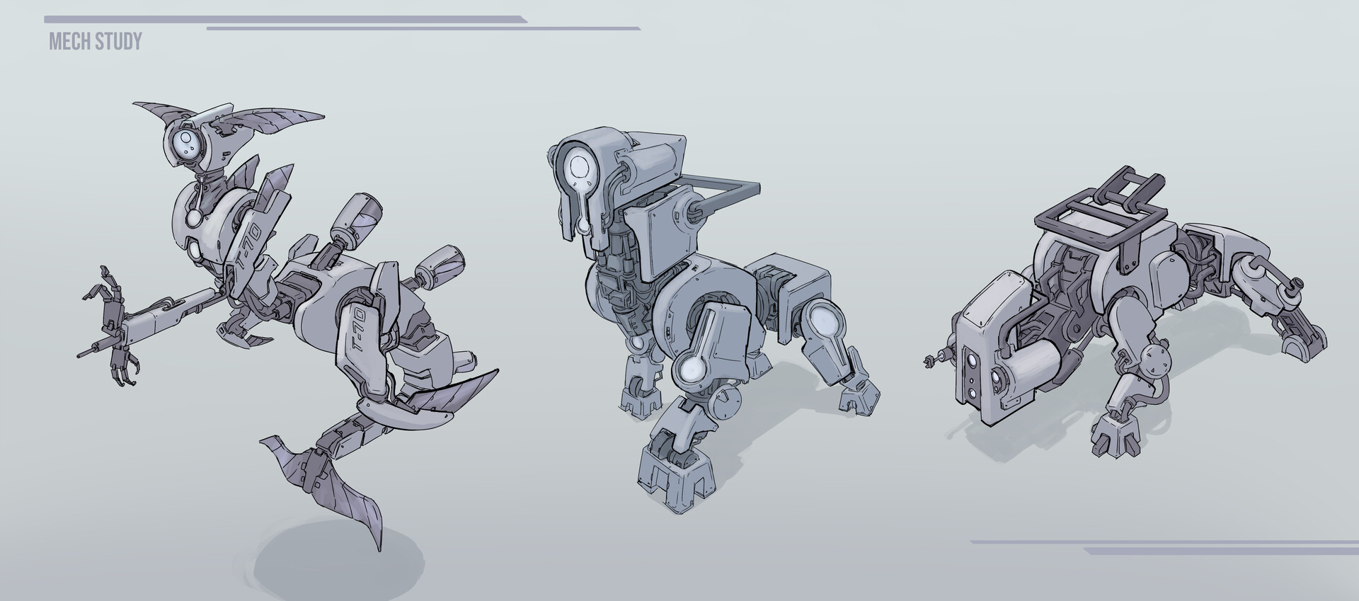 ArtStation - Mech Sketches