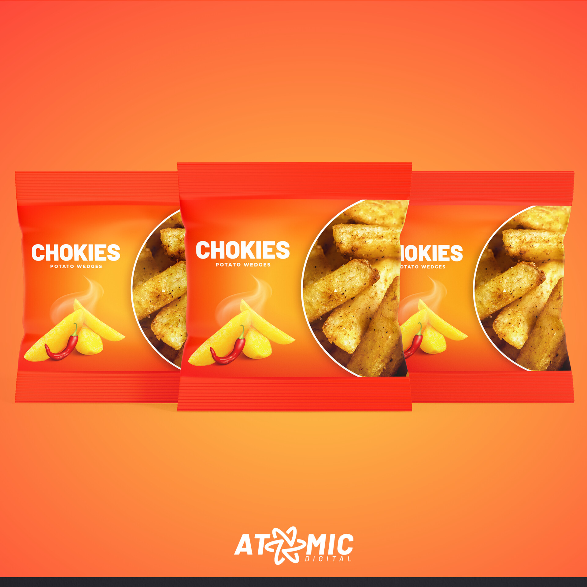 ArtStation - Snacks Packet Design