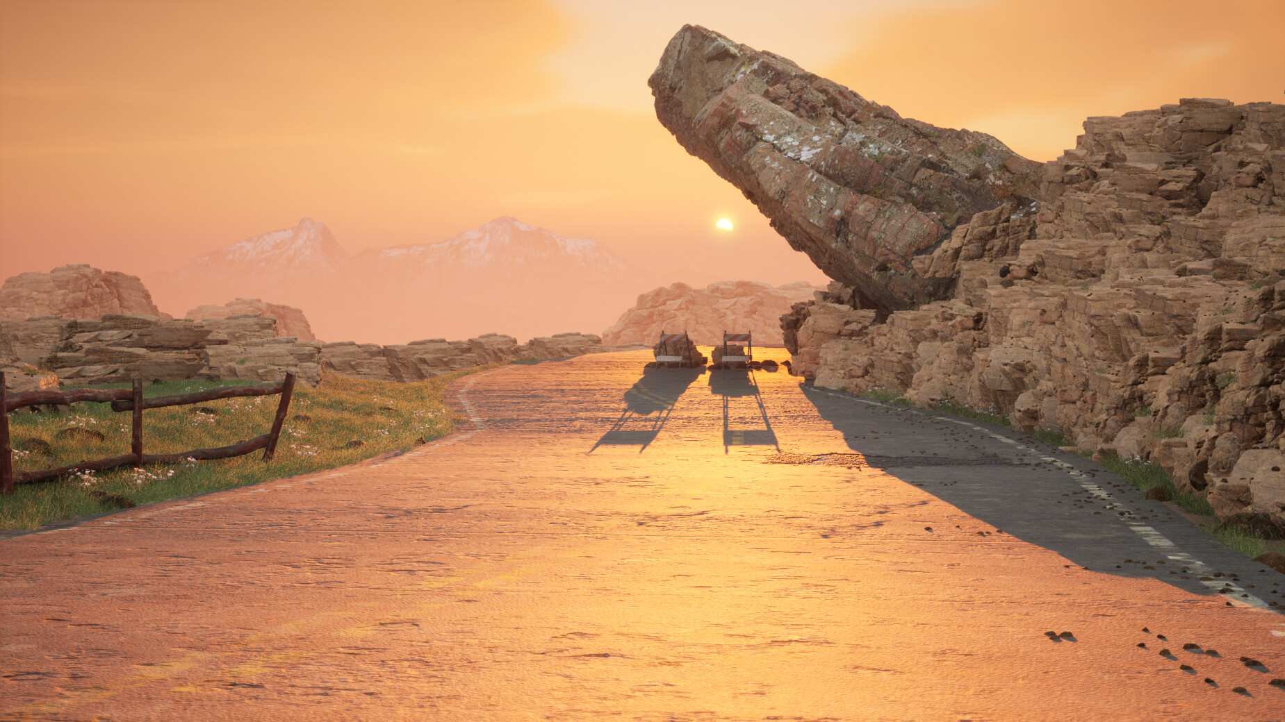 ArtStation - Rocky Route 66
