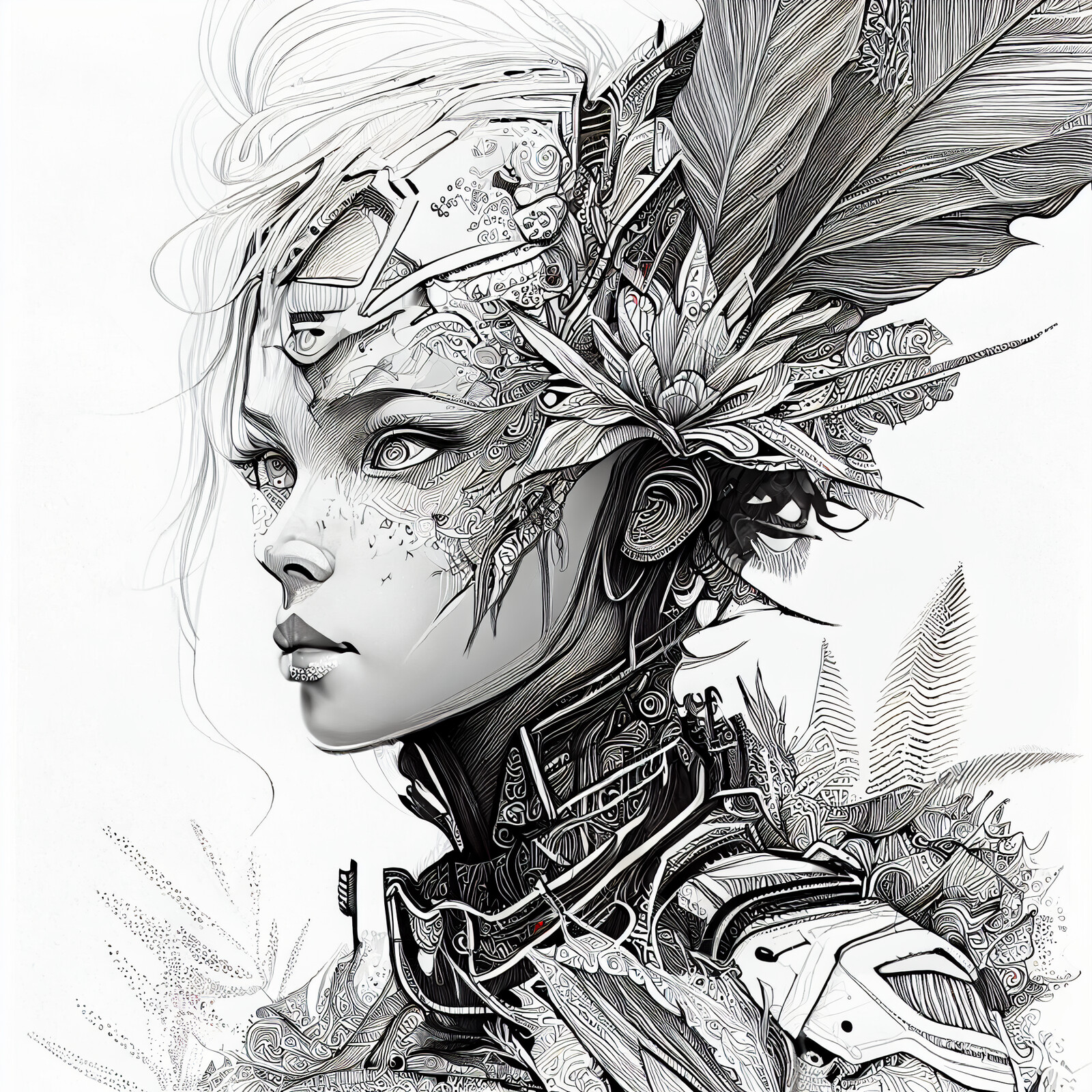 Joe Ozmer - Transhuman Evolution: a coloring book