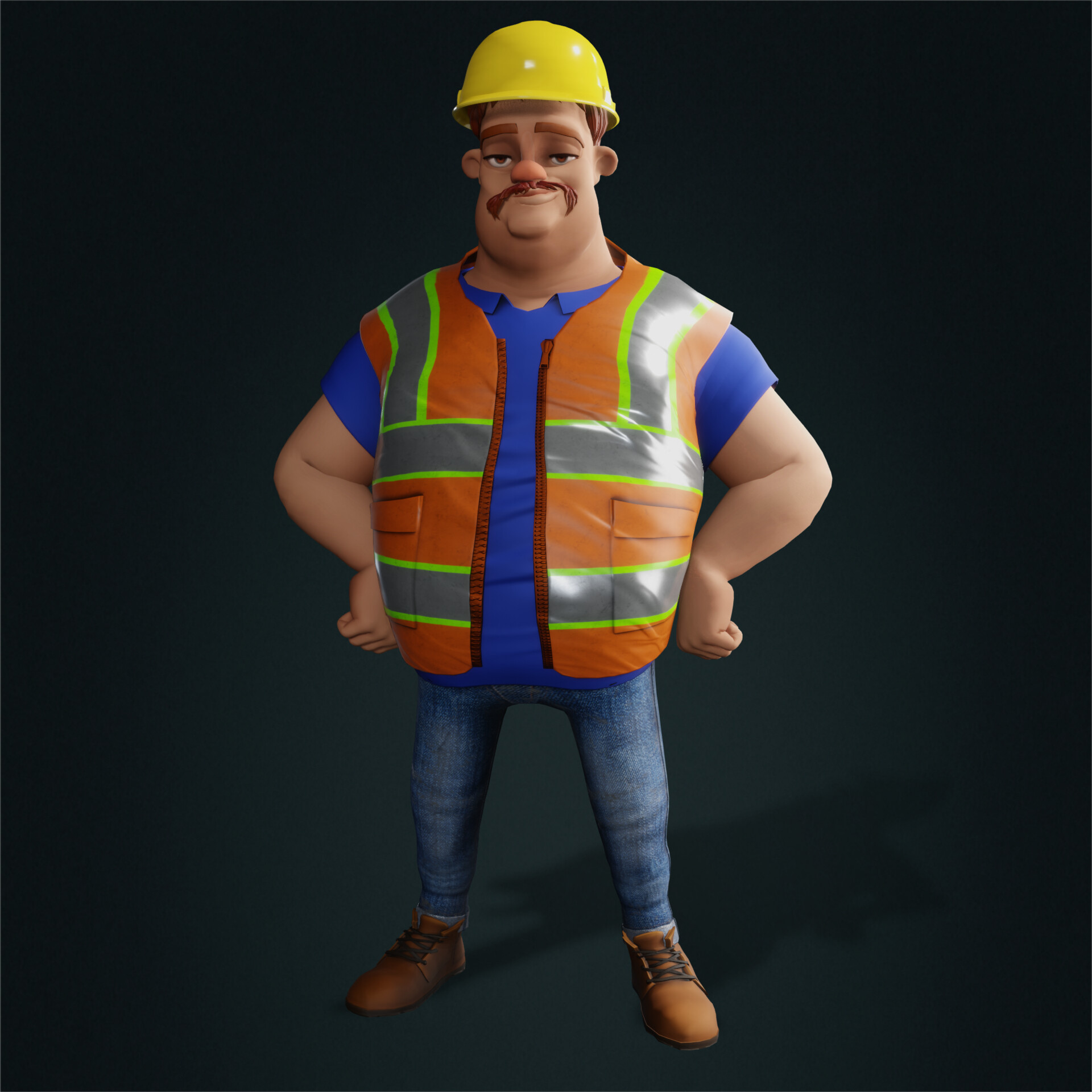 ArtStation - Construction Guy for Character Creator