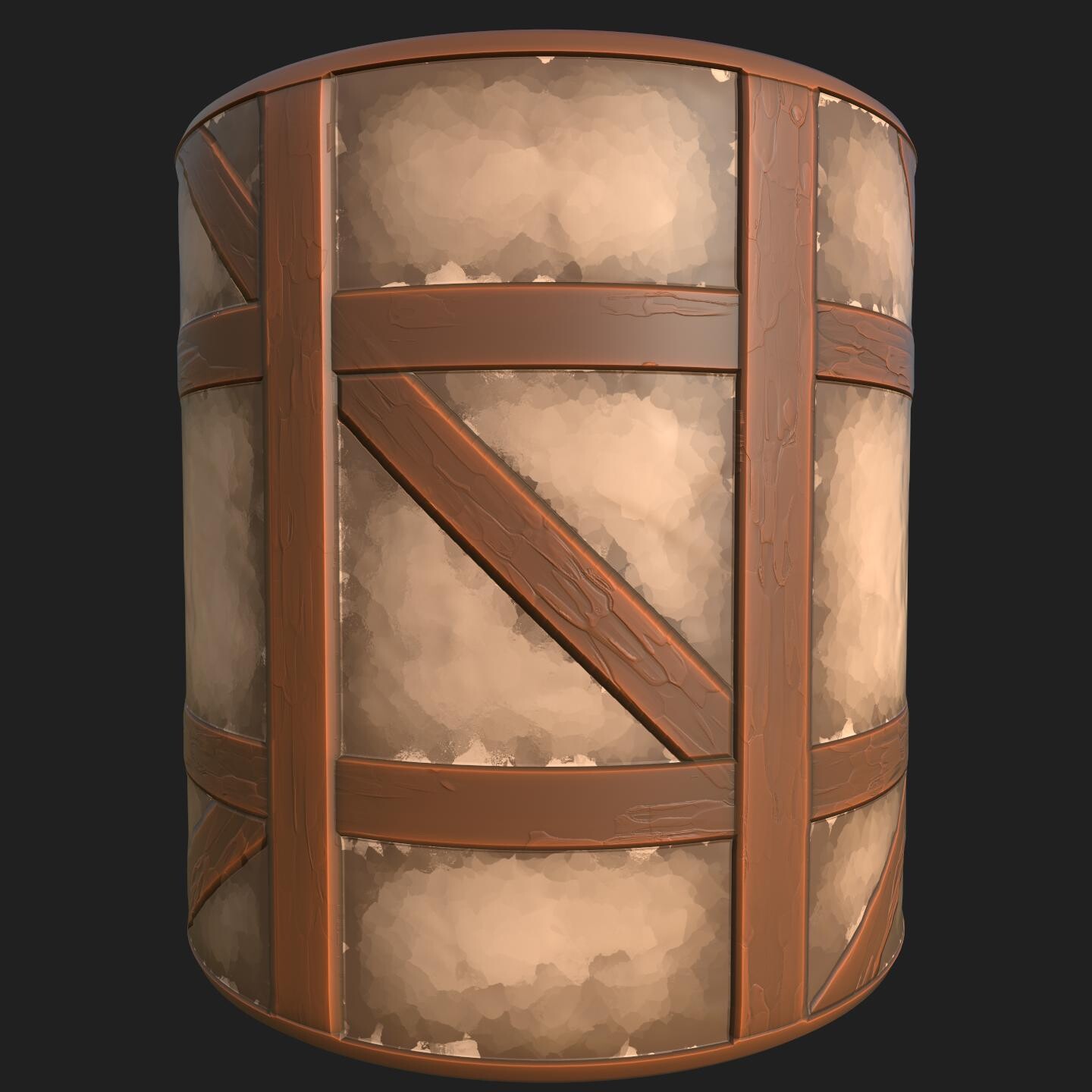 Ofir Ben Zion - Stylized Tudor Wall Material