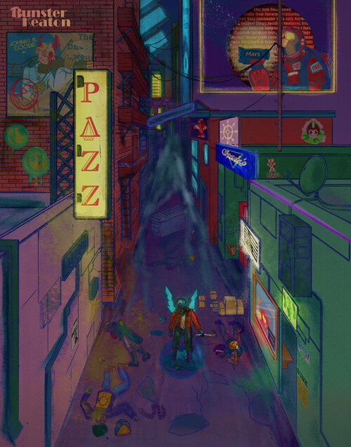 ArtStation - Jayce in the City