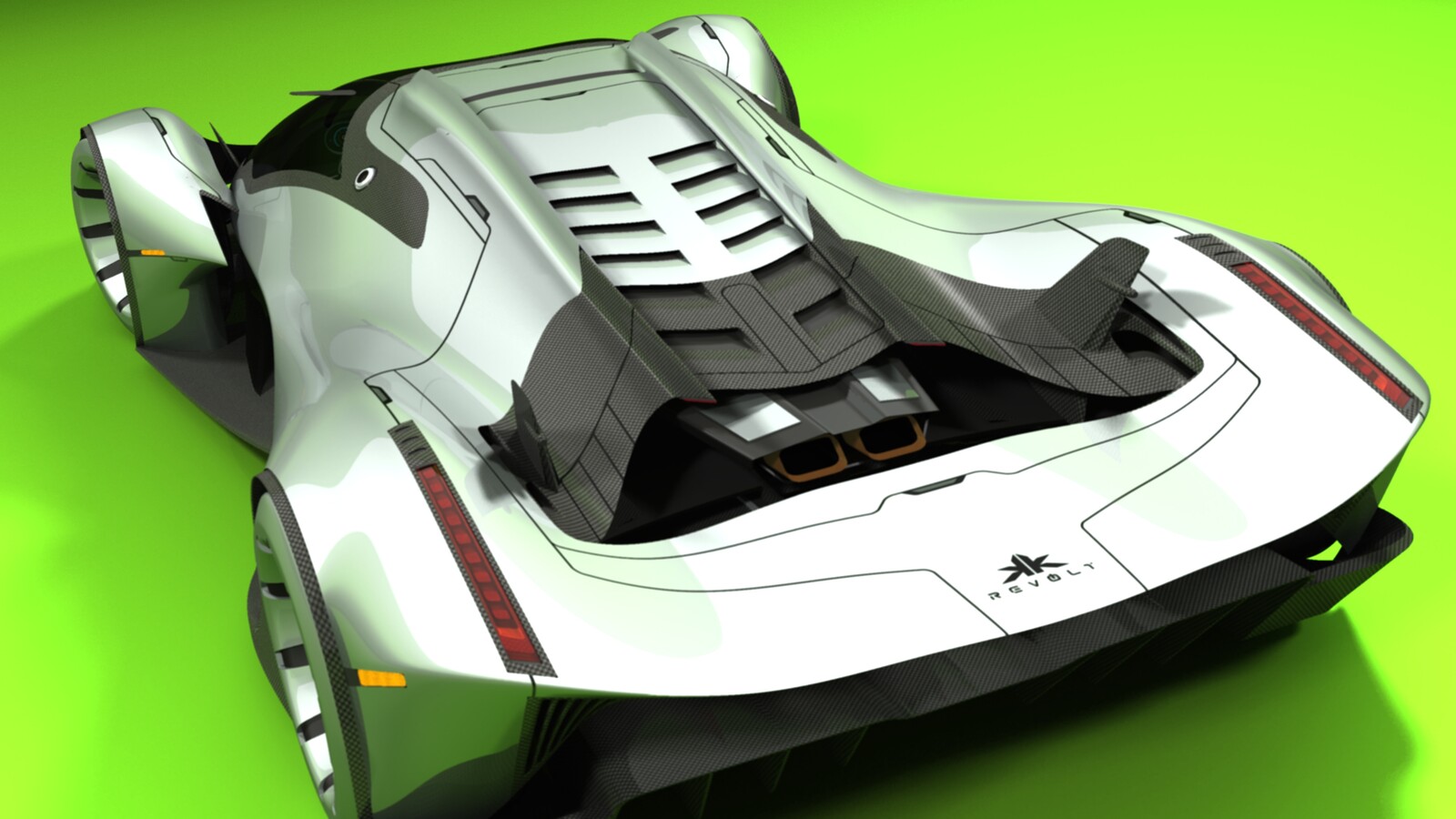 Kip Kubisz - Concept Hypercar: turbine powered, electric driven ...