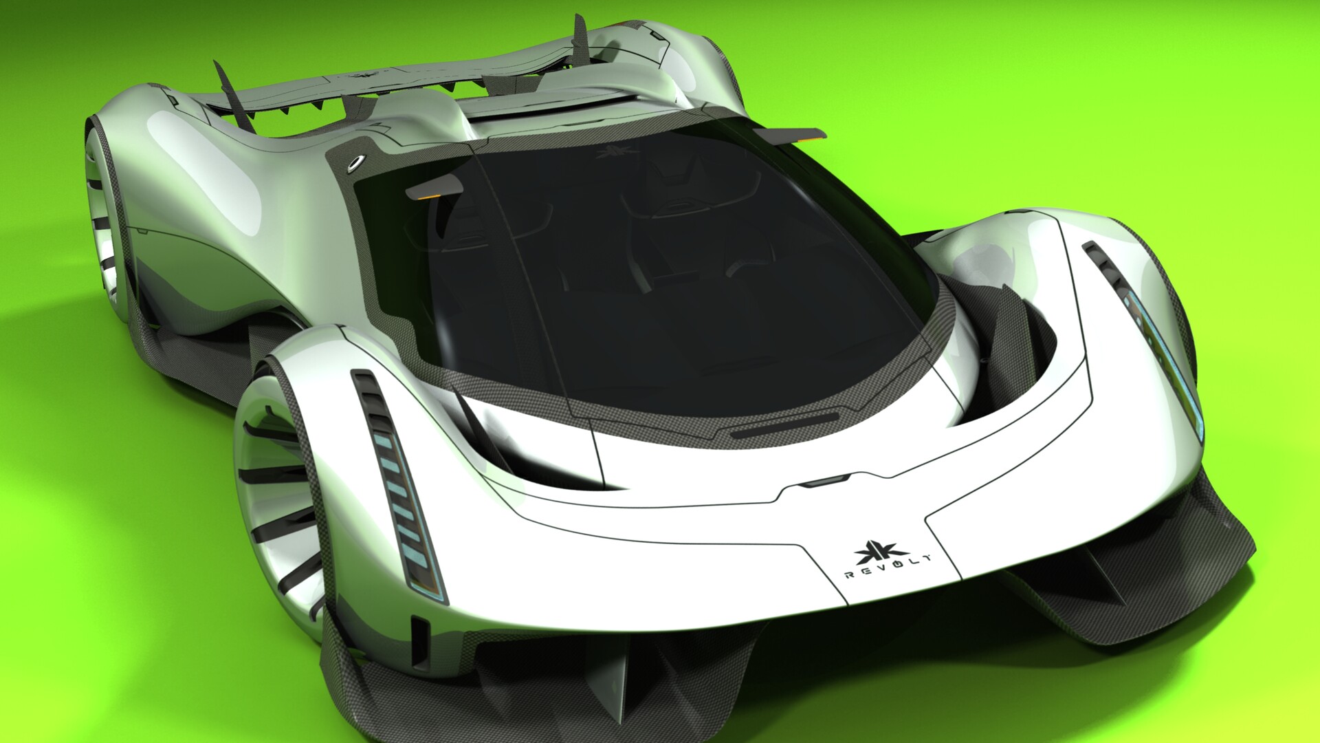 Kip Kubisz - Concept Hypercar: turbine powered, electric driven ...