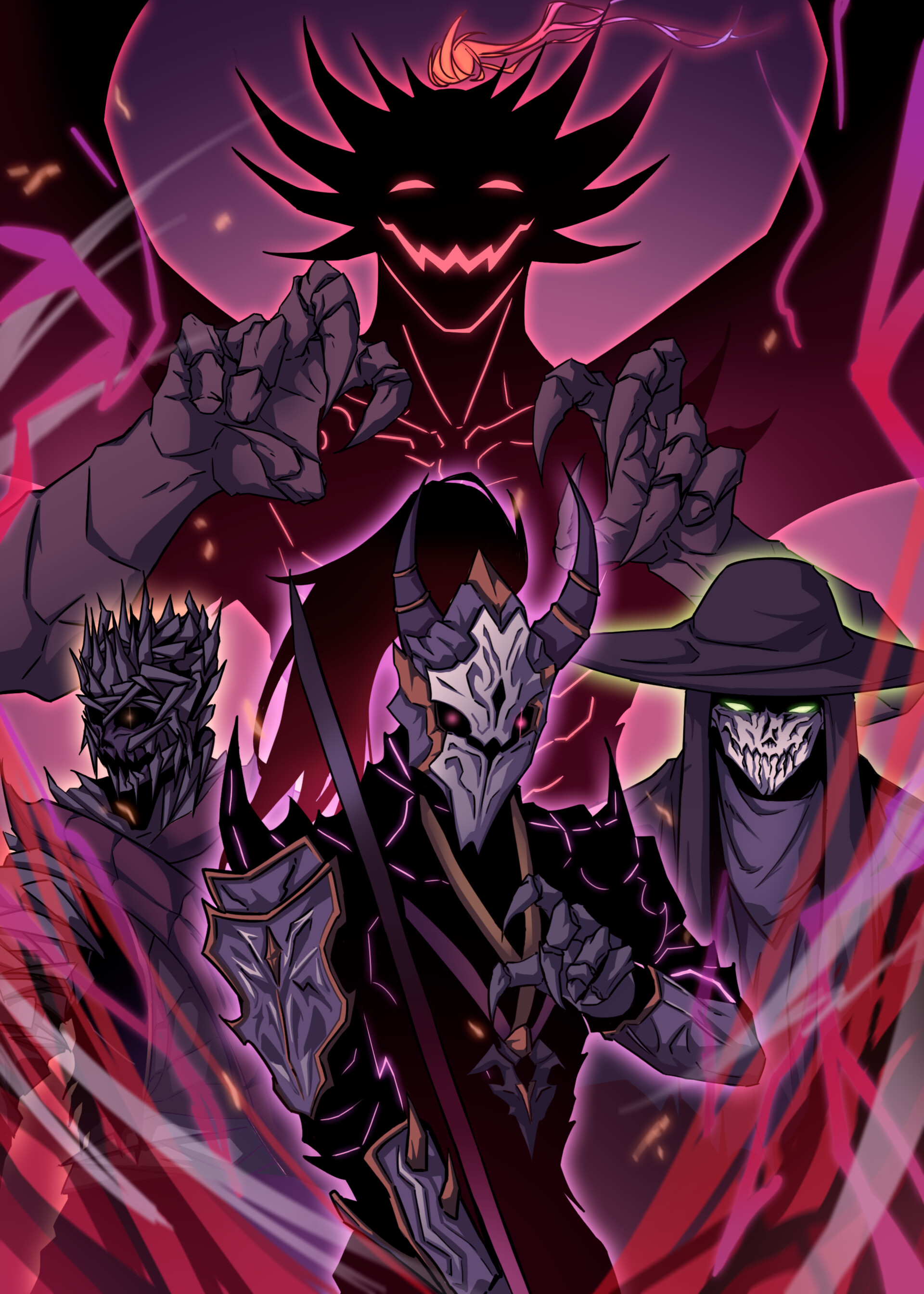 ArtStation - 4 Demons