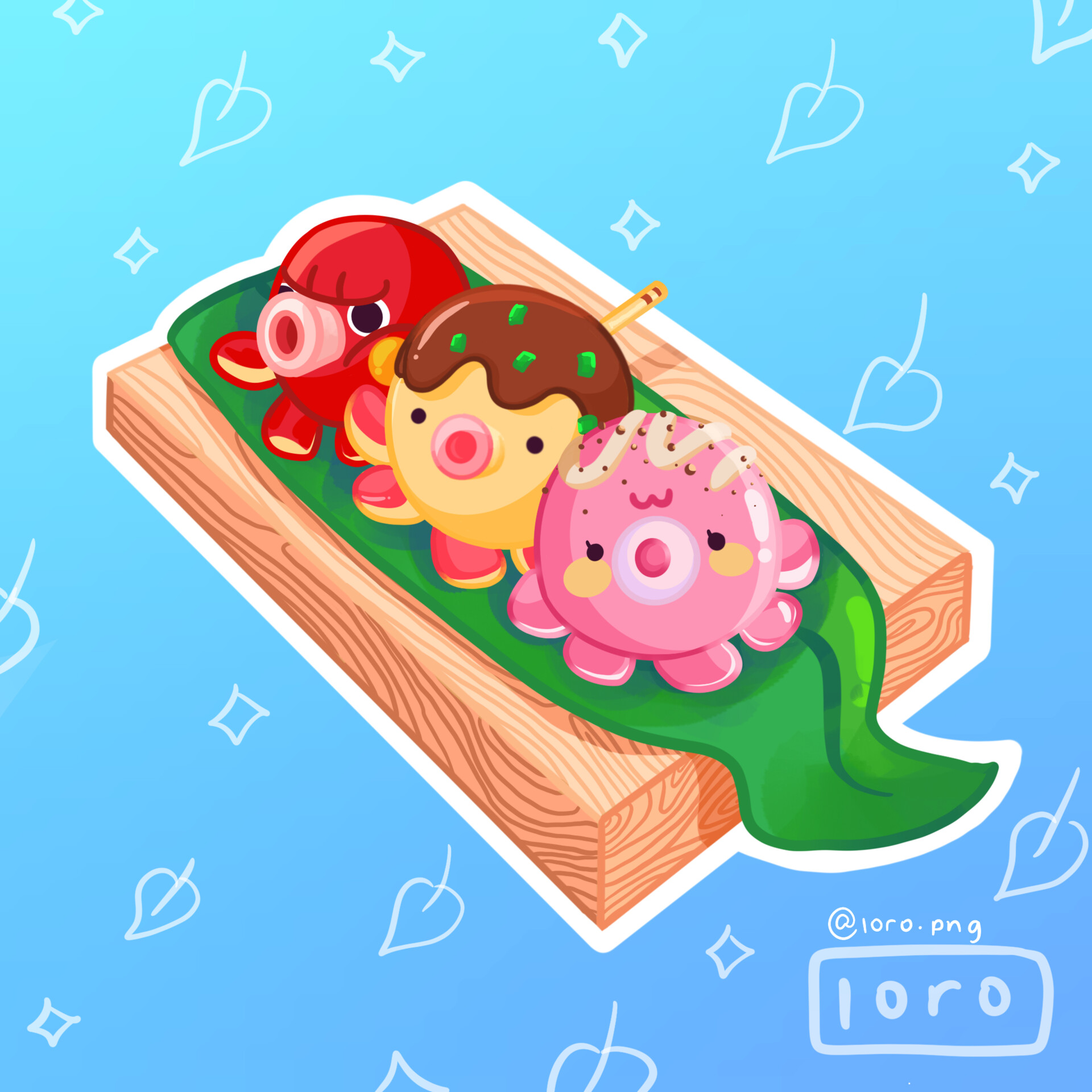 ArtStation - Animal Crossing: Takoyaki