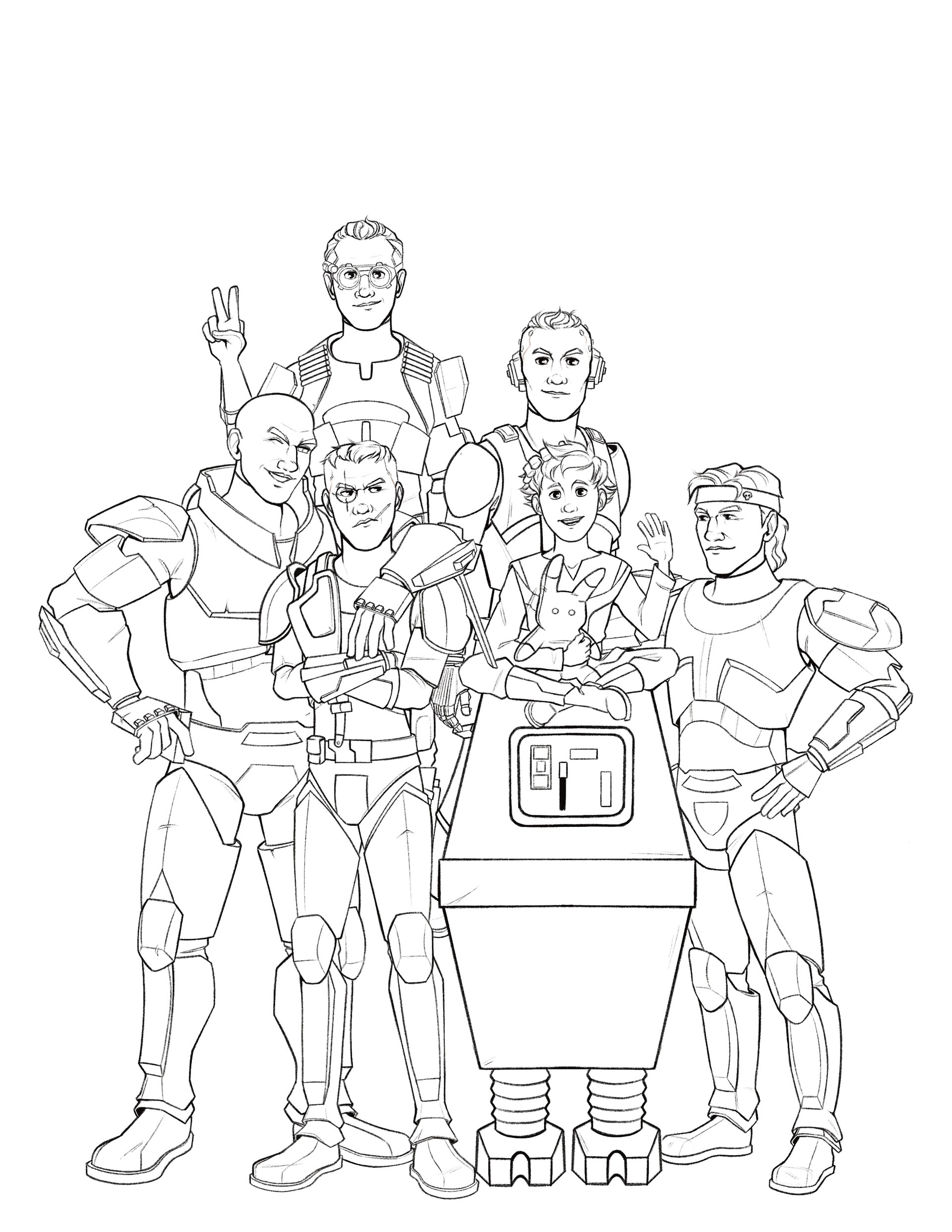 bad batch coloring pages