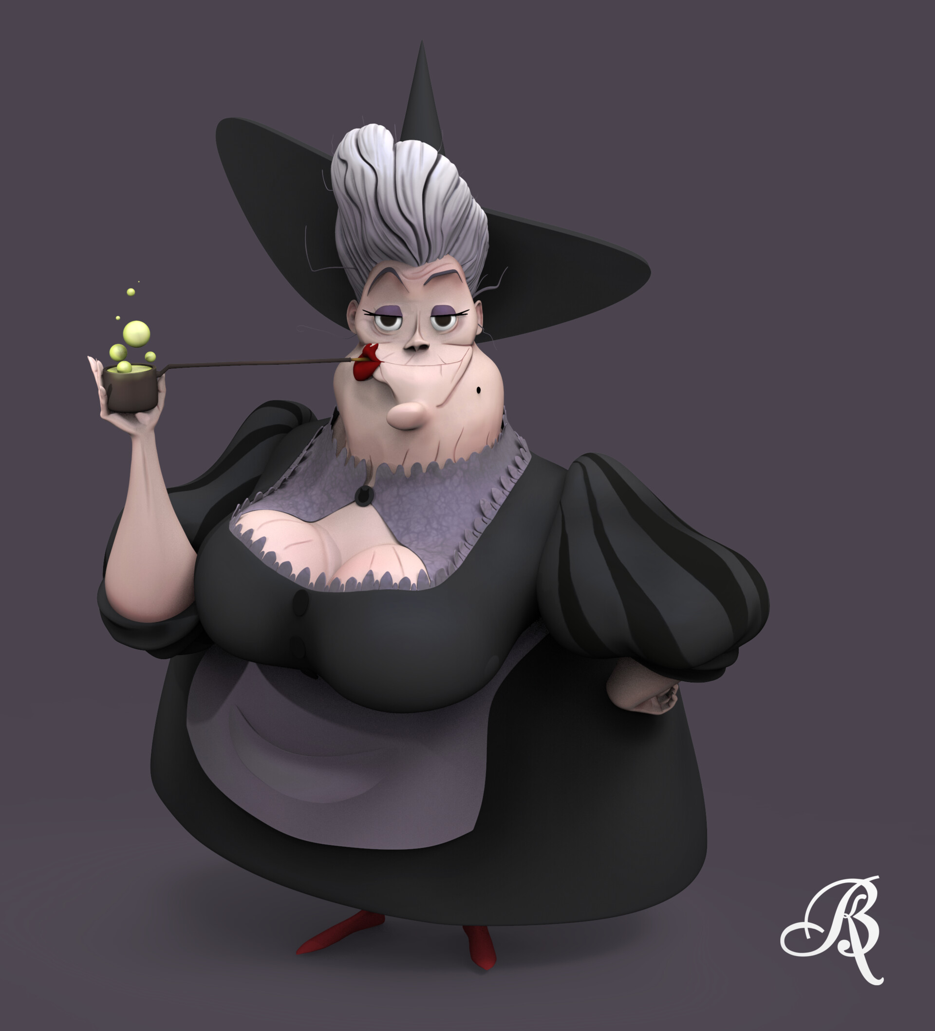 ArtStation - Fat Witch