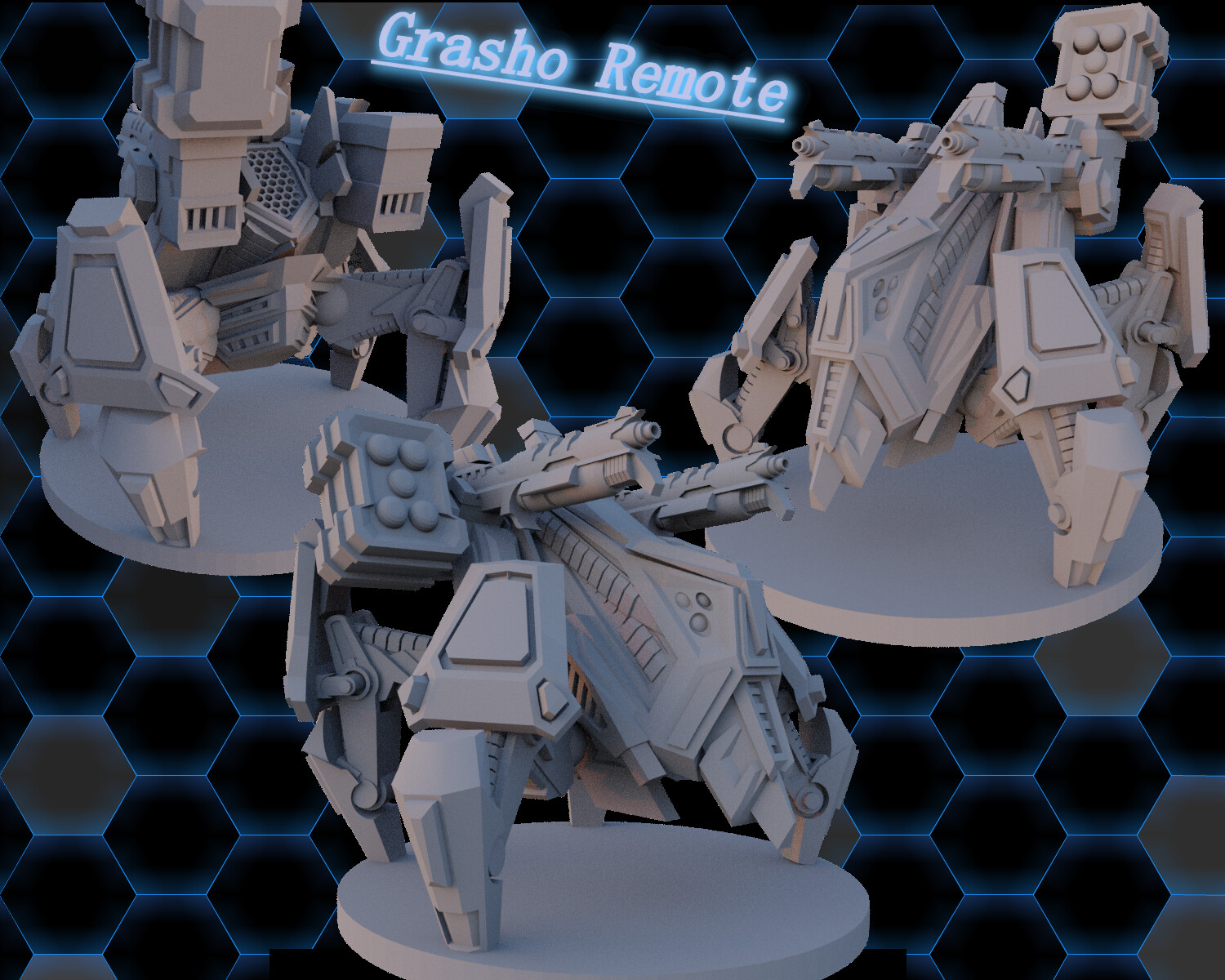 ArtStation - Gra-sho remote tactical robot