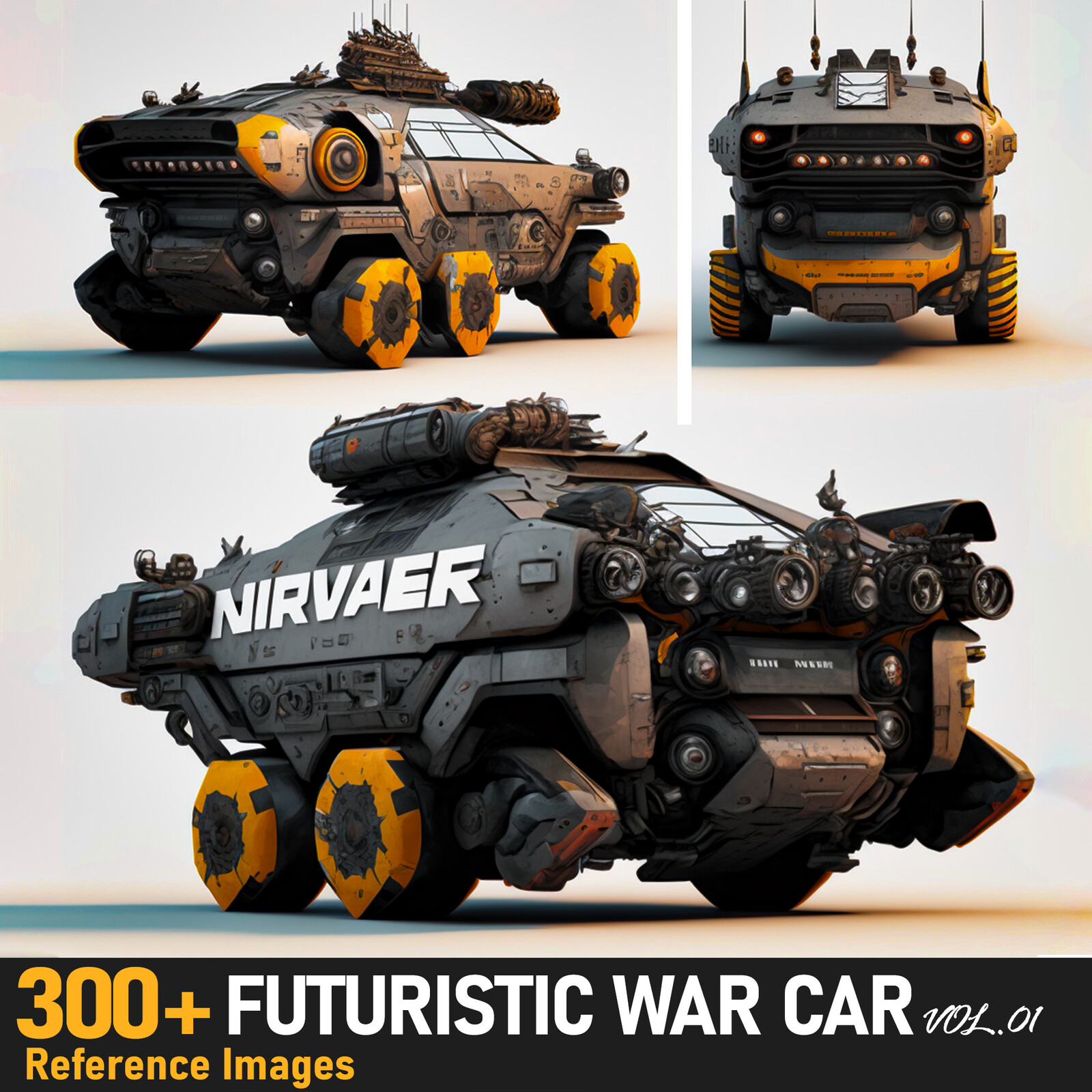 Vio - Futuristic War Car_VOL01