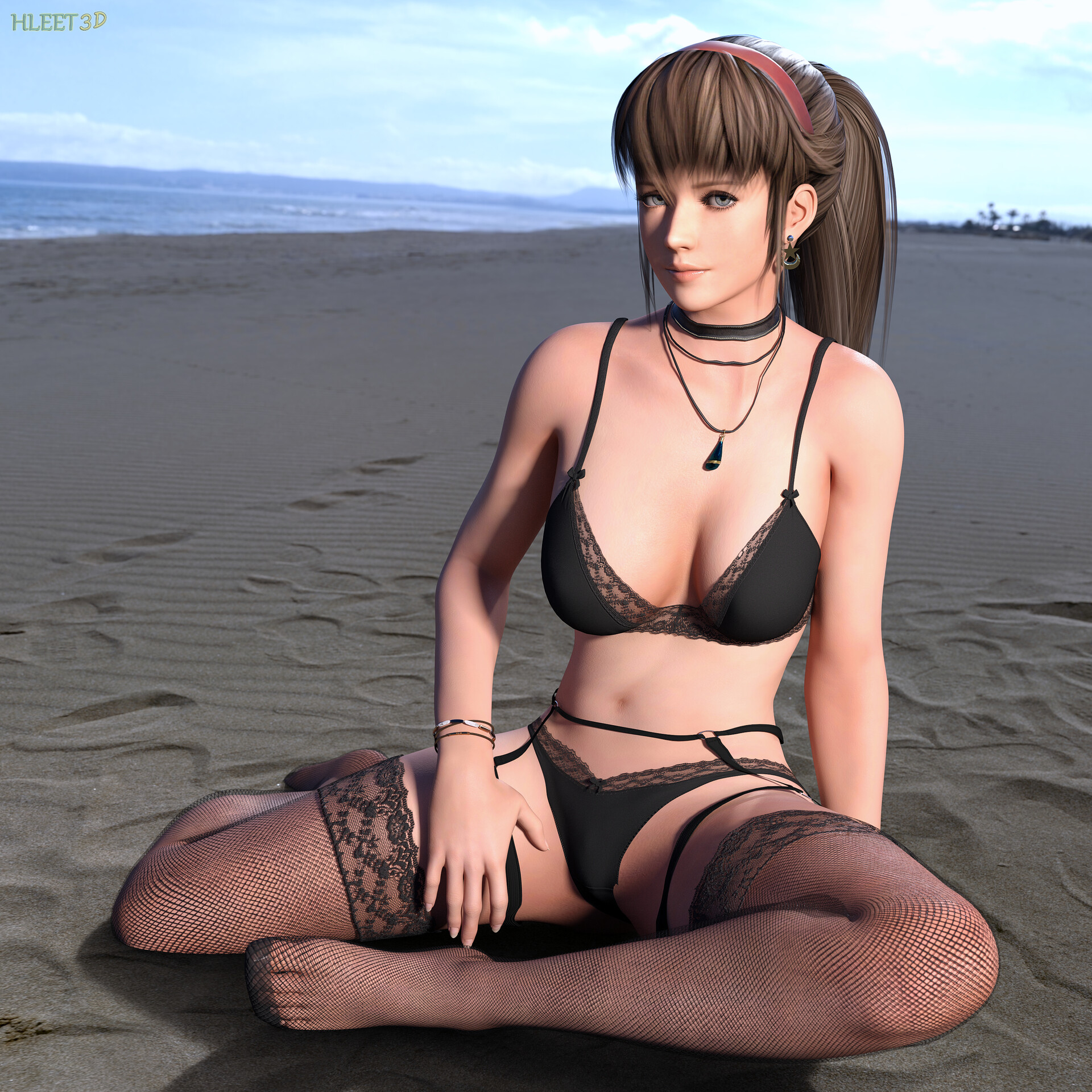 ArtStation - She lost the match and accepted the deal