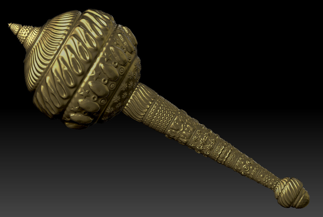 ArtStation Hanuman Gada WIP Model, 42% OFF