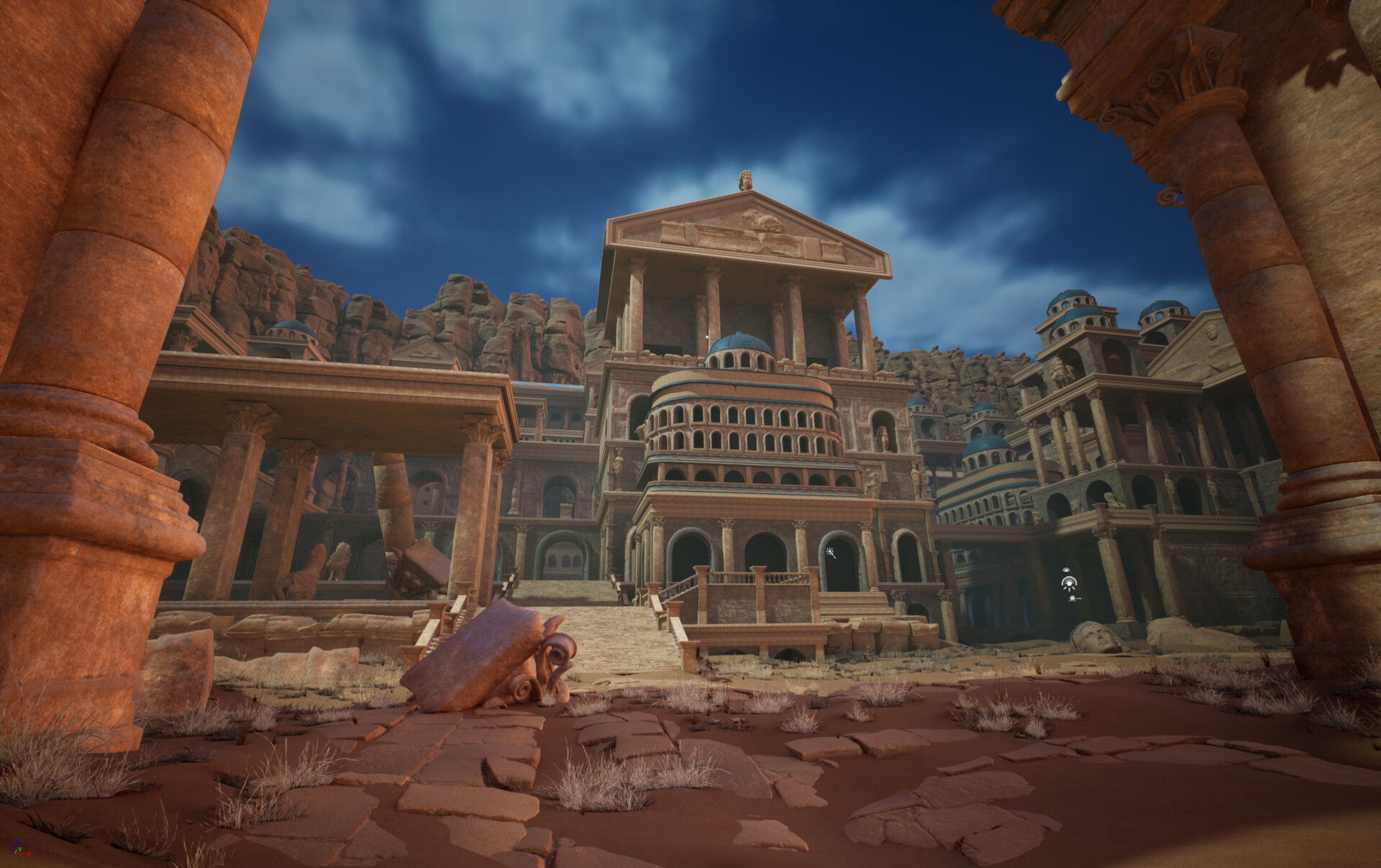 ArtStation - Ancient ruins.