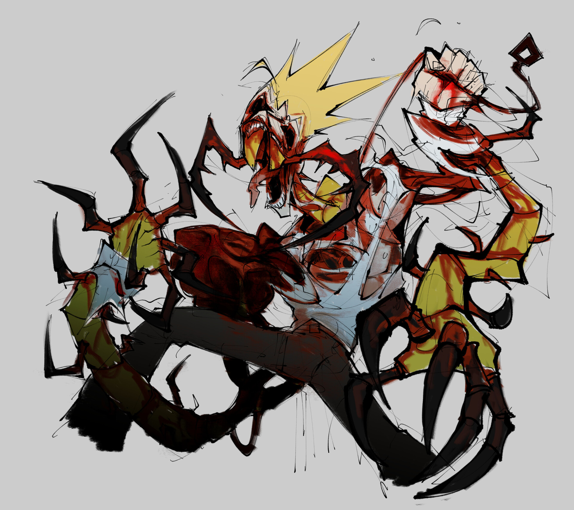 ArtStation - feeling a bit tight in this skin