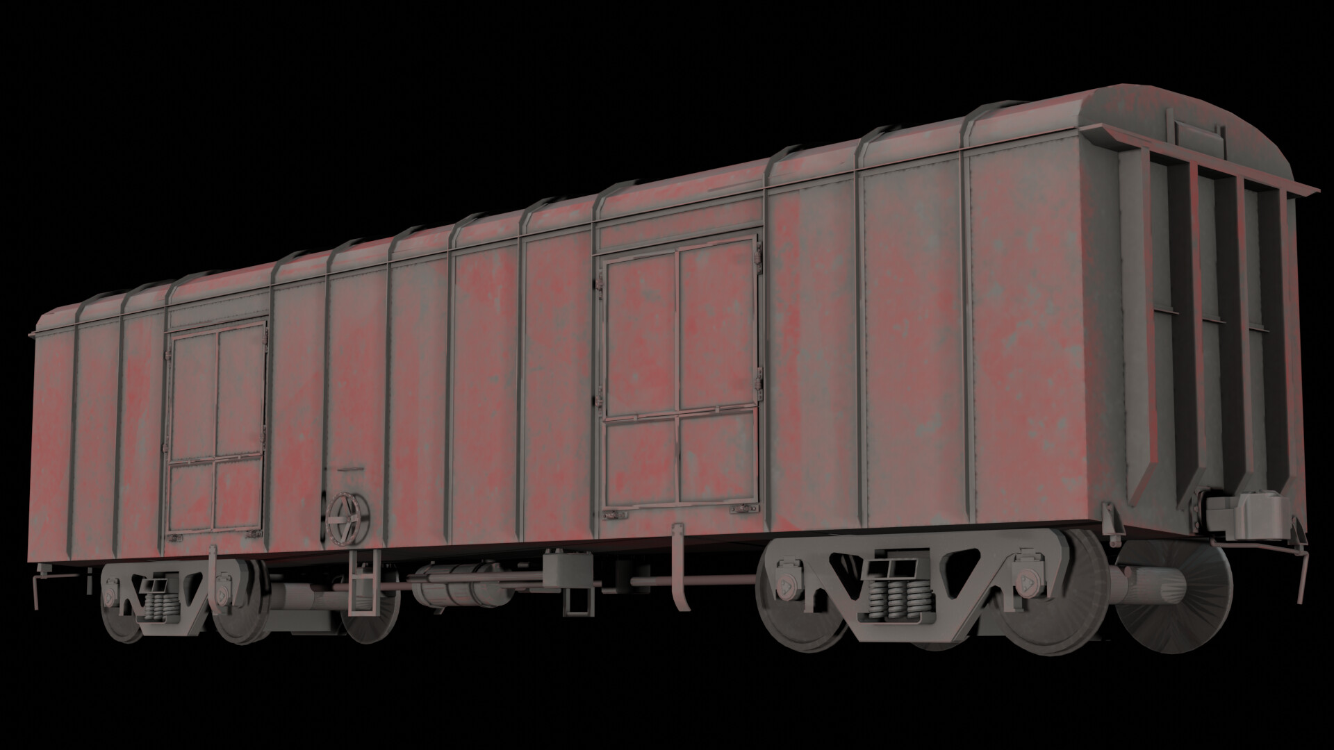 ArtStation - Indian Railways BCNA 3D model - Rigged