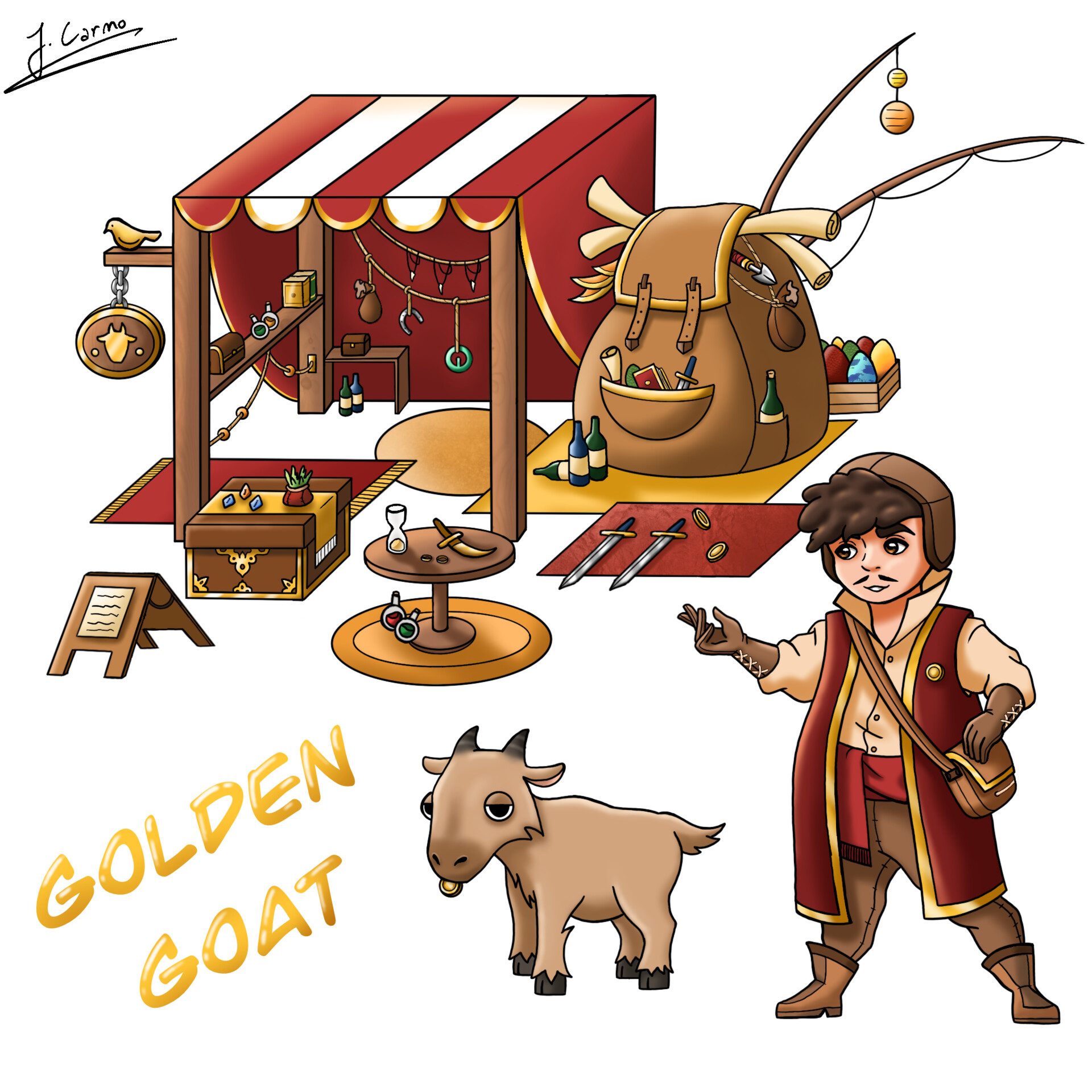 ArtStation - Golden Goat 🐐🥇