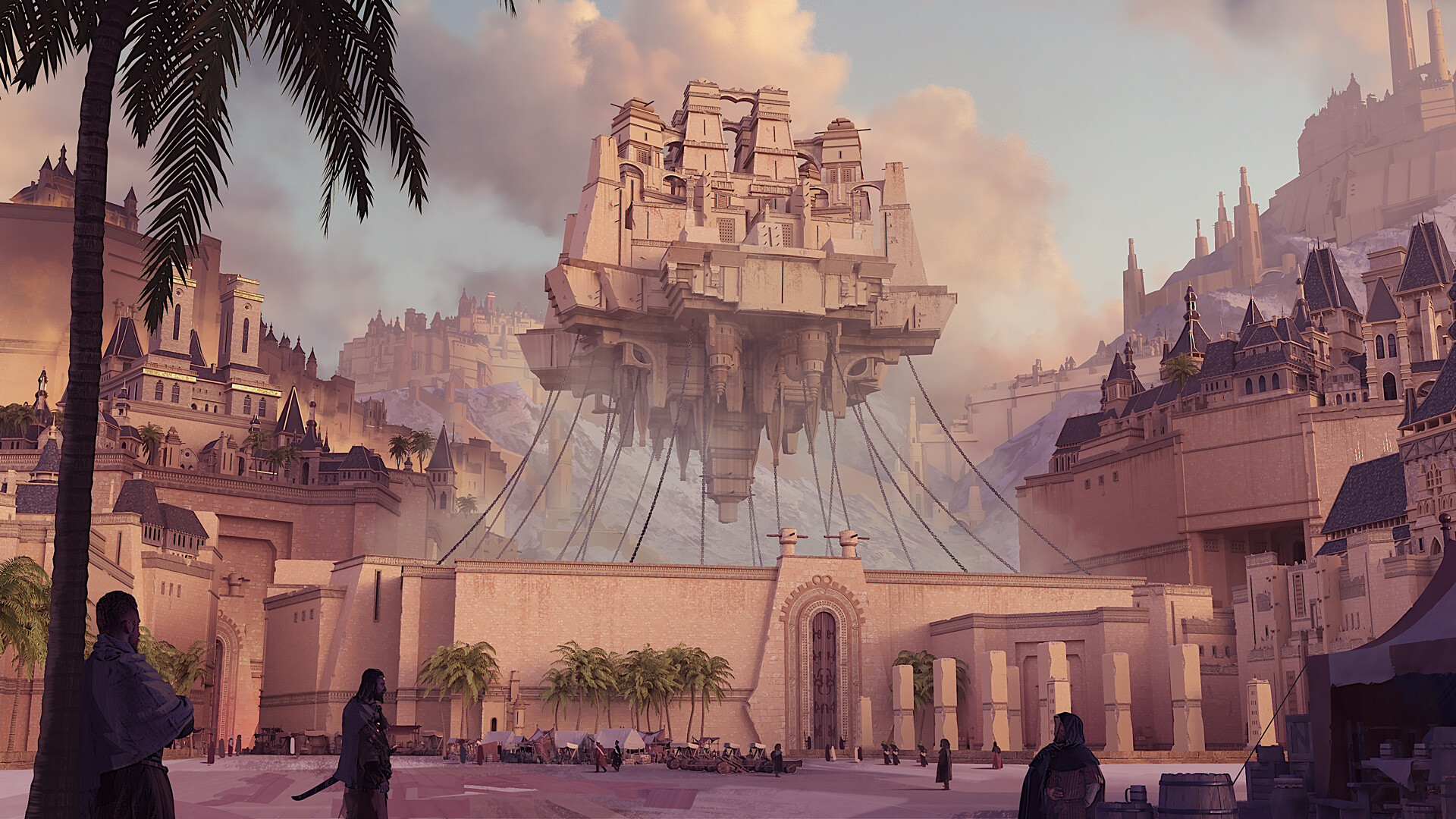 ArtStation - The Floating Palace