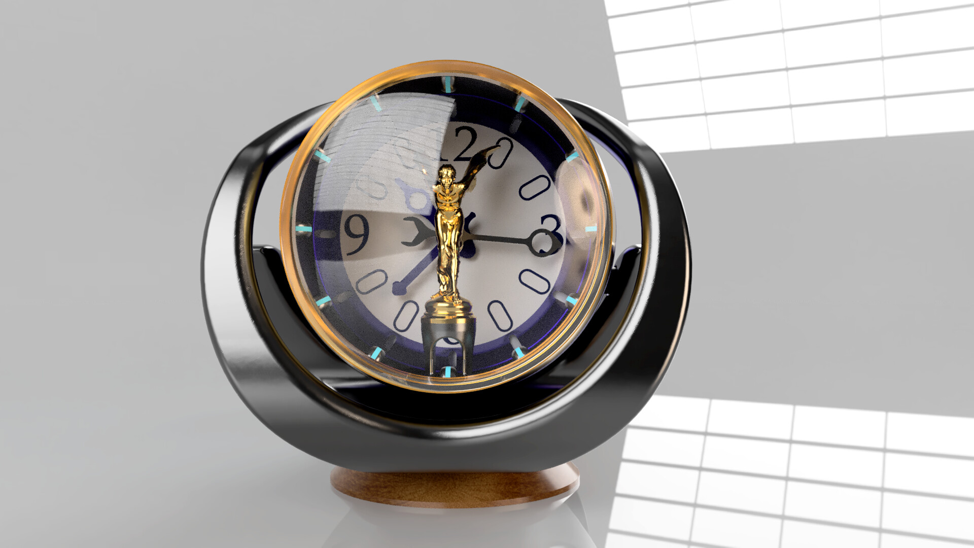 Robert Fodora - ROLLS ROYCE DESKTOP CLOCK PHANTOM 1 JONCKHEERE ...