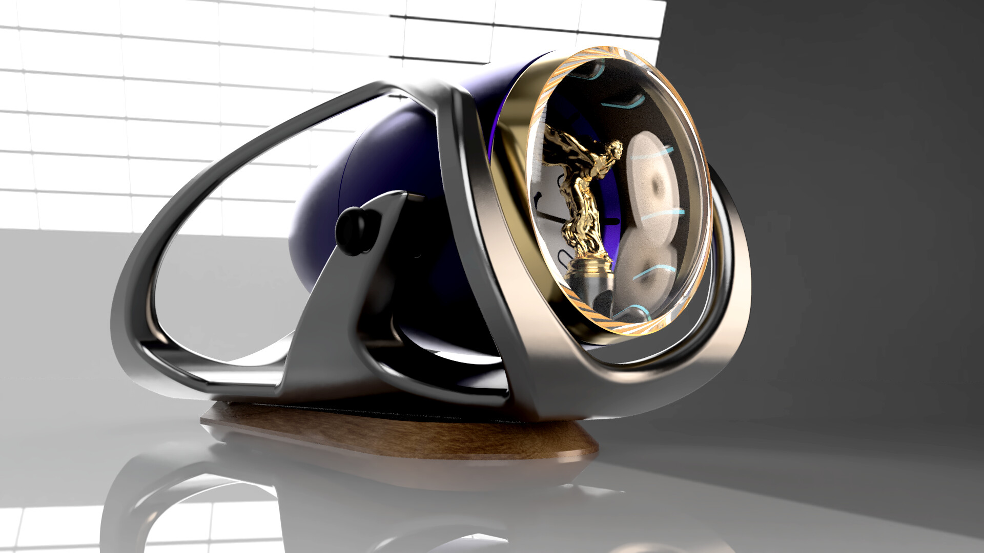 Robert Fodora - ROLLS ROYCE DESKTOP CLOCK PHANTOM 1 JONCKHEERE ...